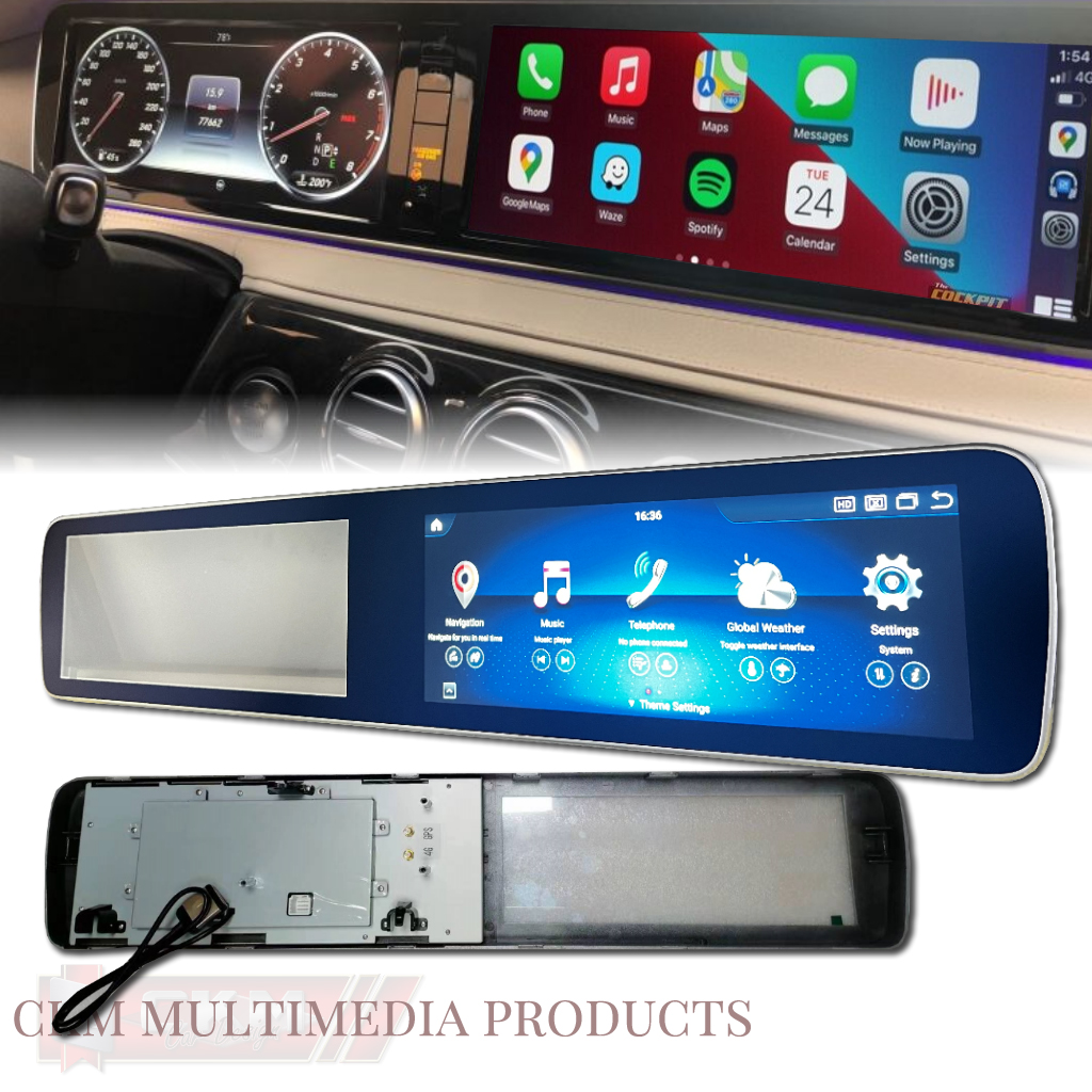 CKM Car Design - 1. Facelift look multimedia display CARPLAY