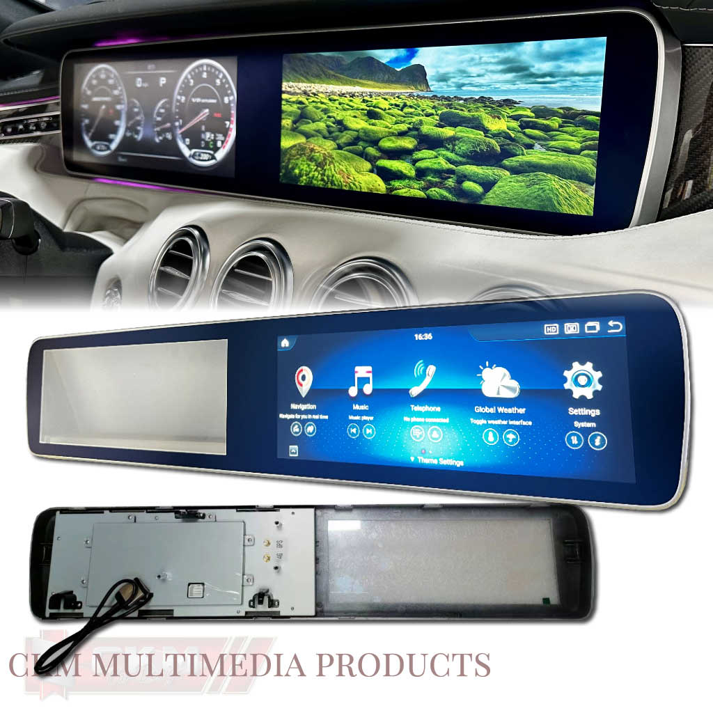 CKM Car Design - 1. Facelift look multimedia display CARPLAY