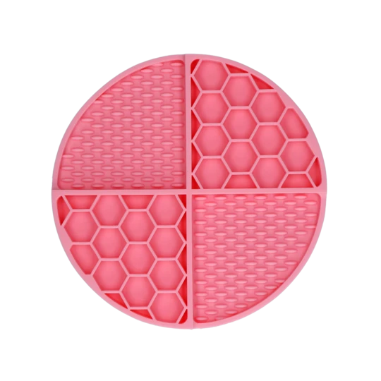 Eat Slow Live Longer Lick Mat Dimensions Circle - Doggie-Zen