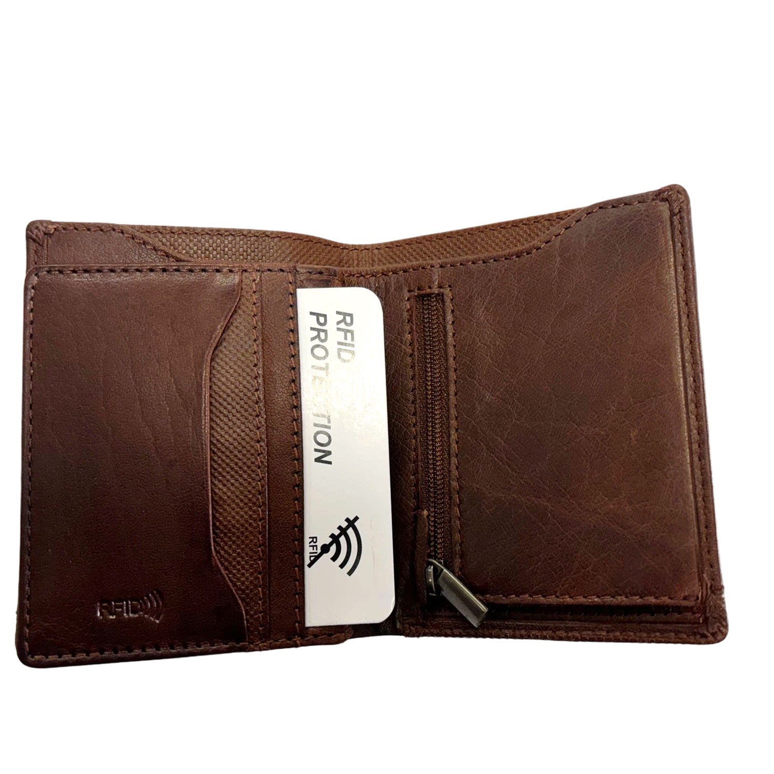 Bozzini Zak Plånbok i Skinn Brun - Adriatik Travel Bag