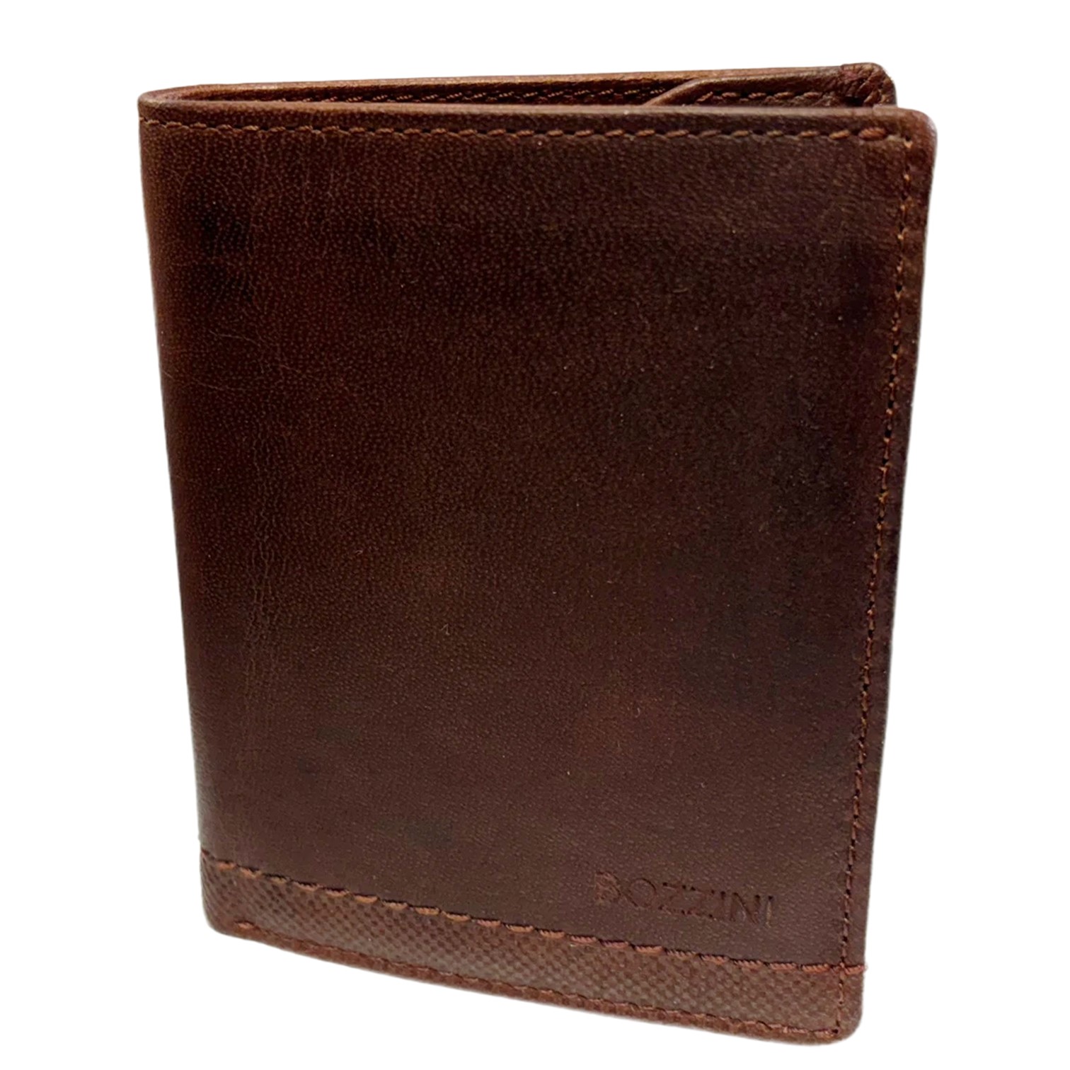Bozzini Zak Plånbok i Skinn Brun - Adriatik Travel Bag