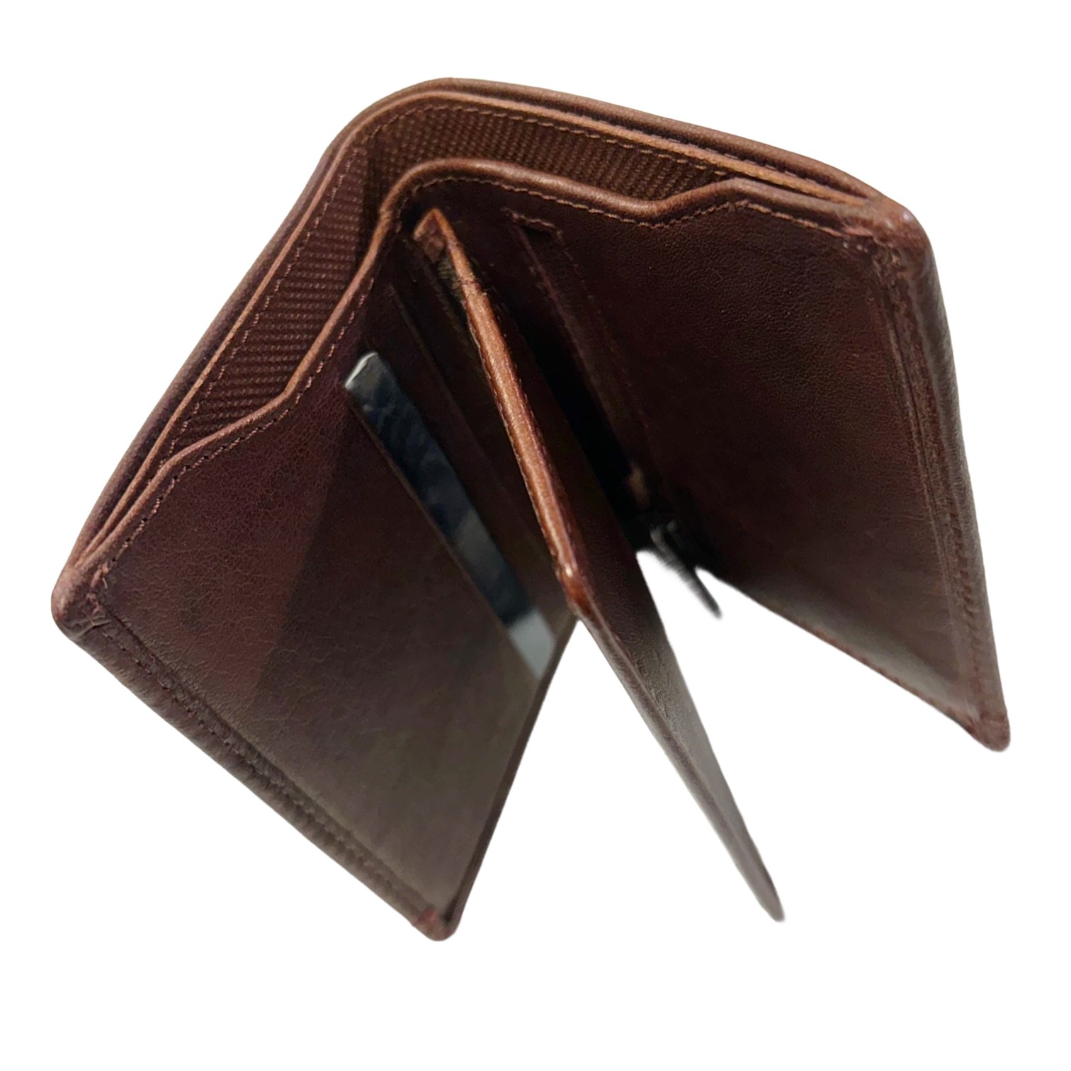 Bozzini Zak Plånbok i Skinn Brun - Adriatik Travel Bag