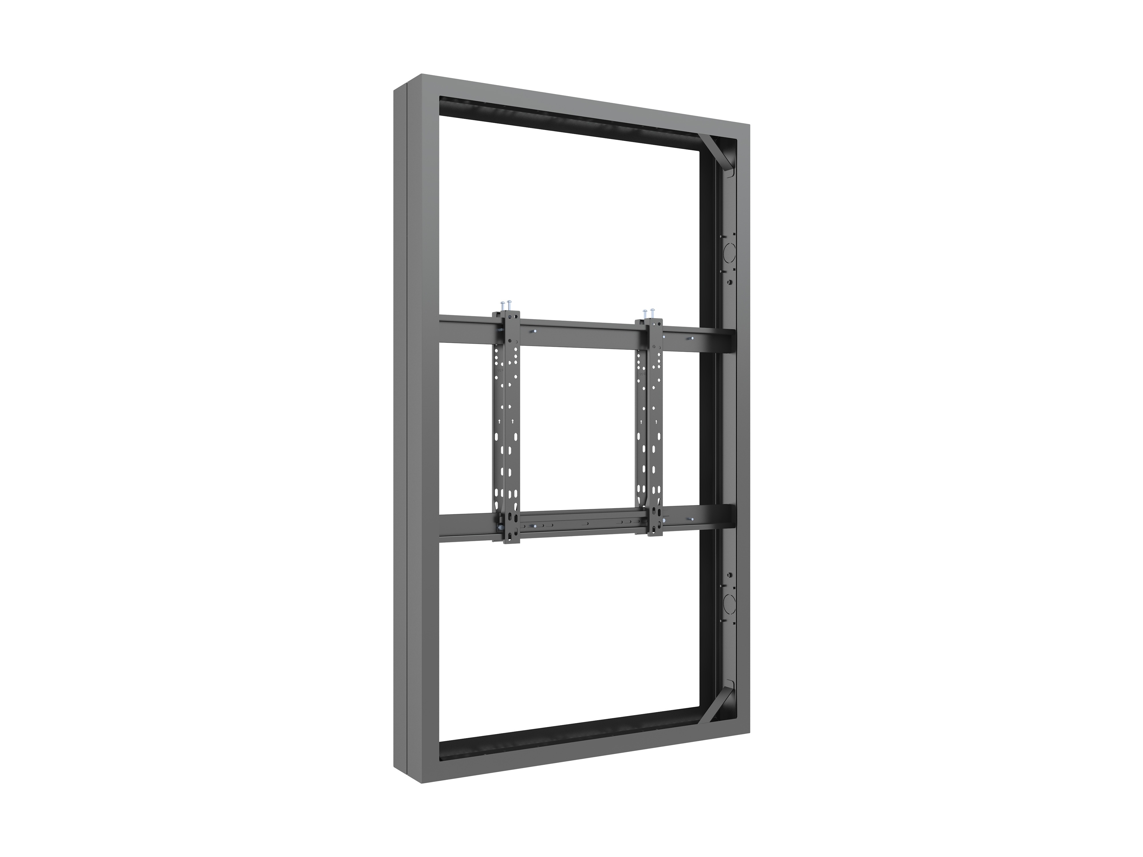 M Pro Series Enclosure 65" Medium B2B Black - Multibrackets