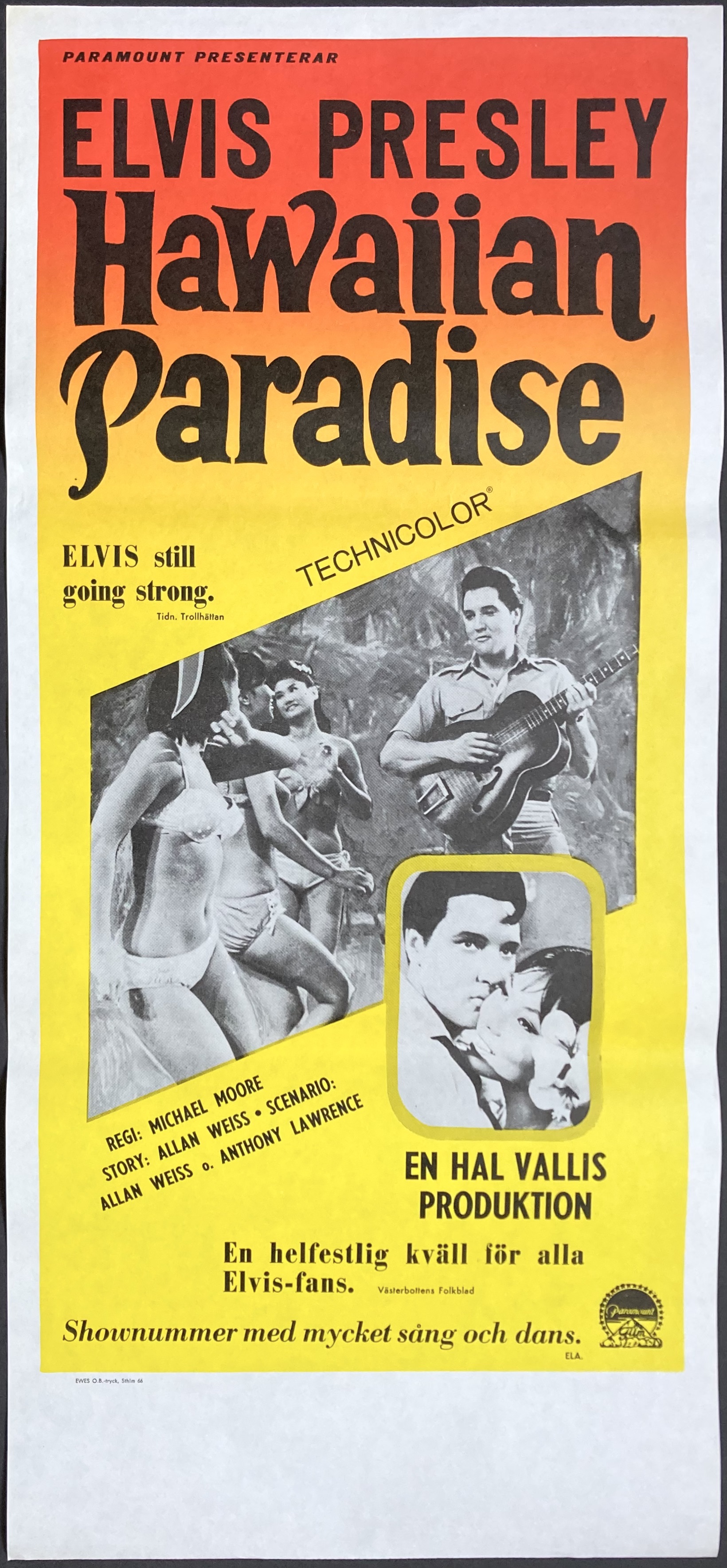 Nostalgipalatset - PARADISE - HAWAIIAN STYLE (1966)