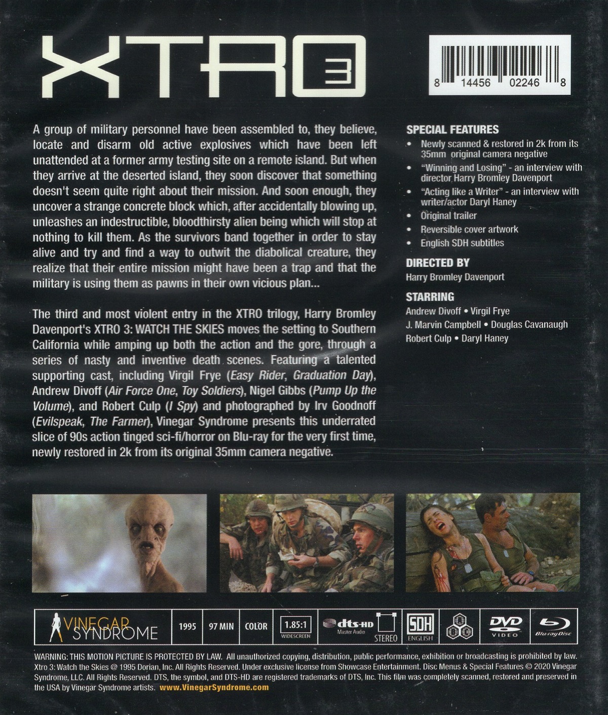 Xtro 3: Watch the Skies (ej svensk text) (Blu-ray) - Kvarnvideo.se