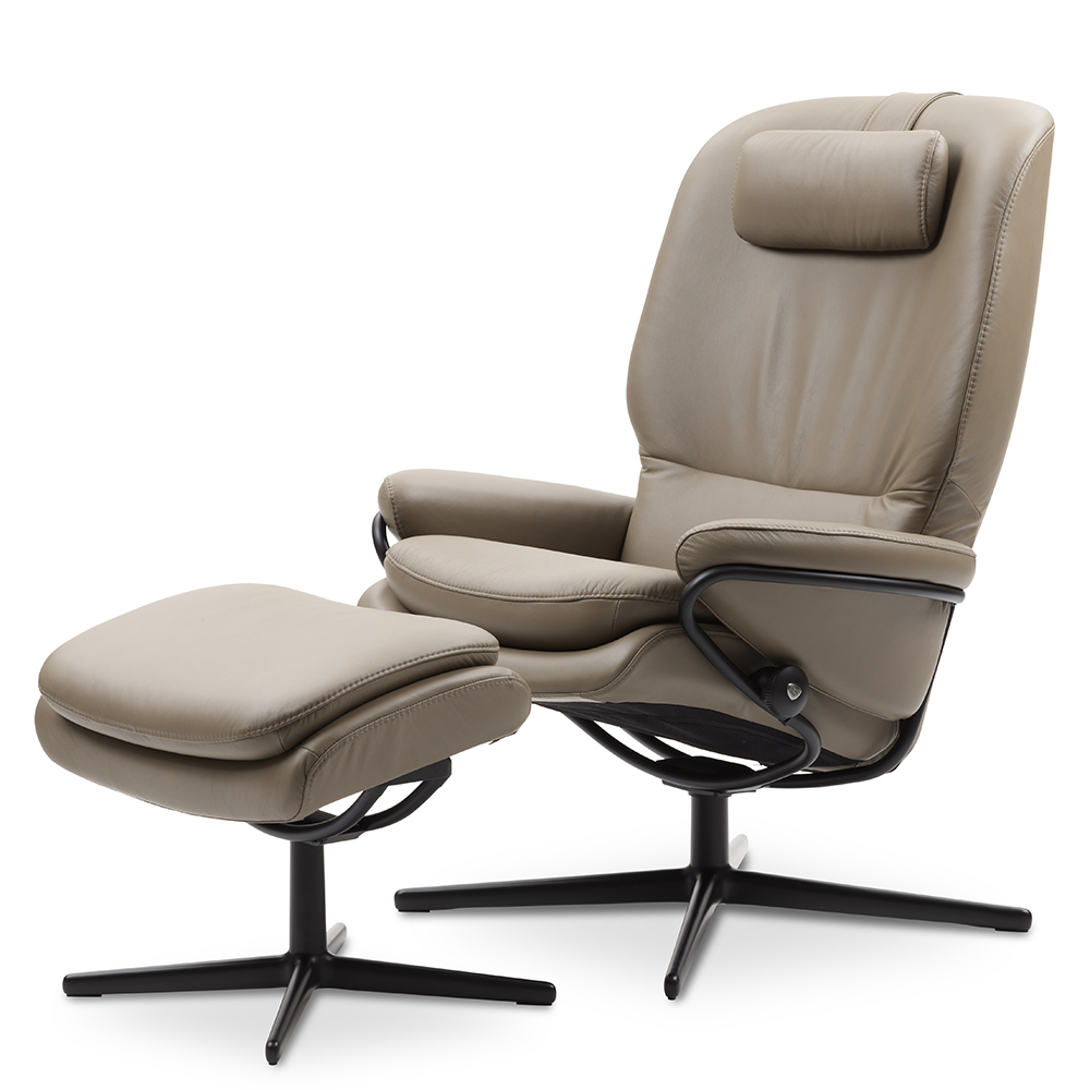 Rome Fåtölj Hög Rygg + Fotpall | Stressless® | Vision of Home.se | Fri ...