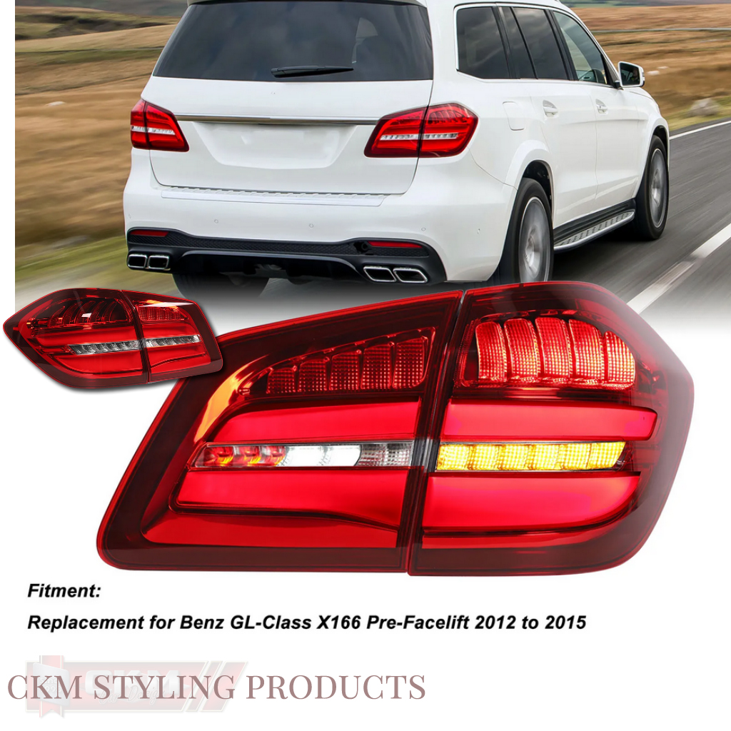 CKM Car Design - 1. full led facelift tail lights X166 4pcs