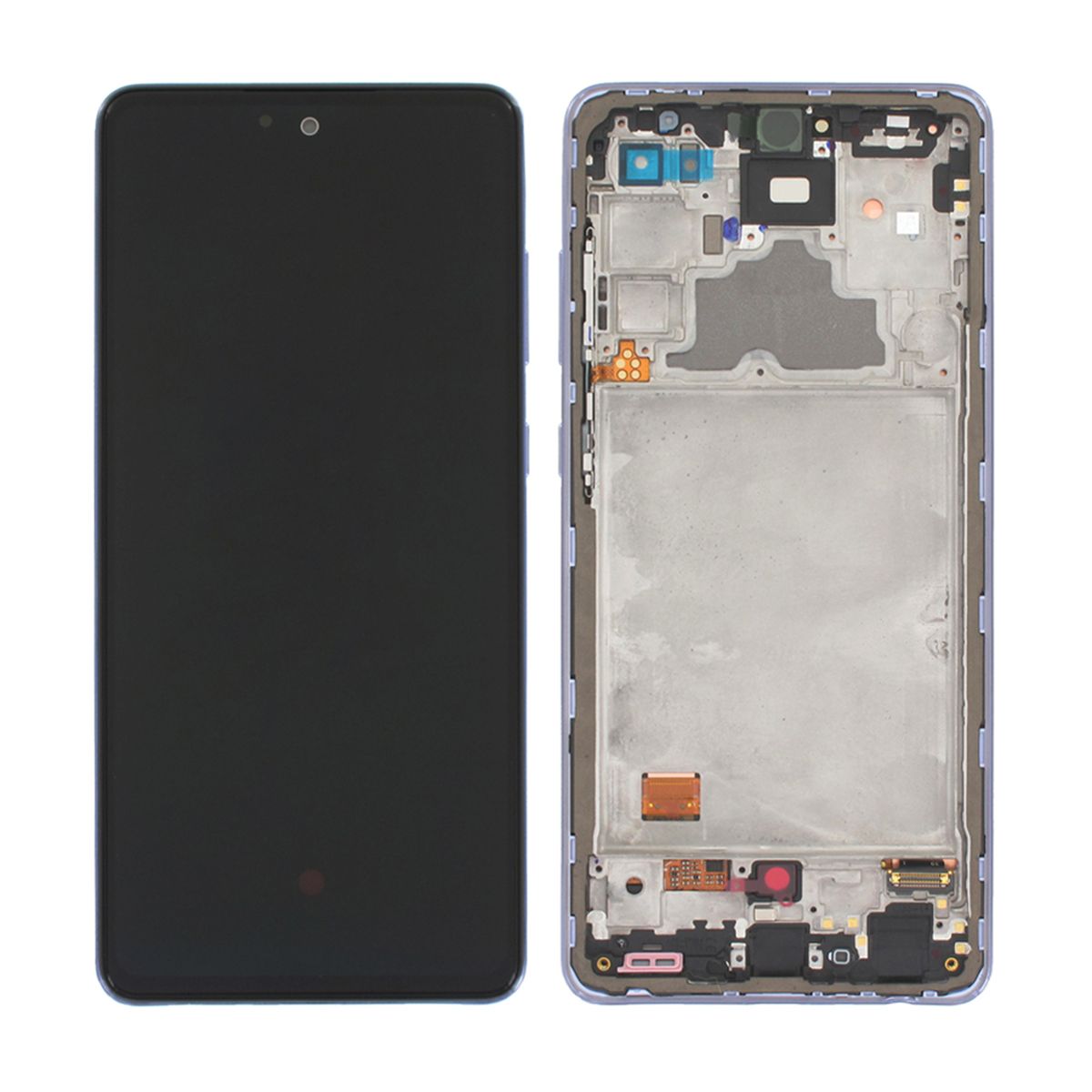 Samsung Galaxy A72 4G Skärm med LCD Display Original - Violett ...