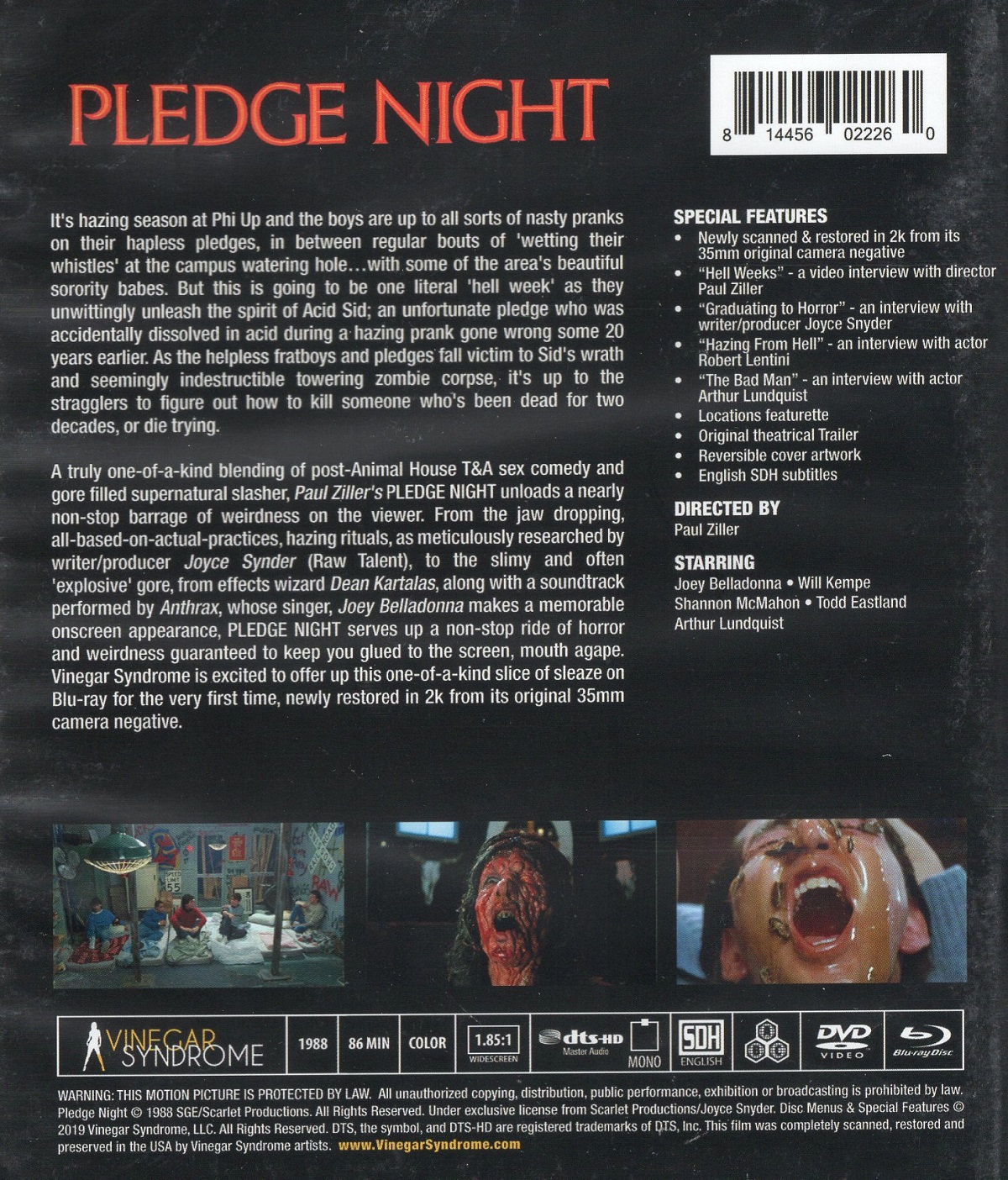 Pledge Night (ej svensk text) (Blu-ray + DVD) - Kvarnvideo.se