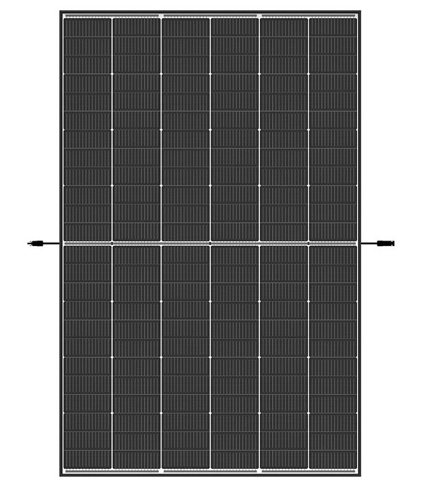 Trina Solar Vertex S+ N-Typ TOPCon 435 Wp Glas Glas Schwarz Weiß - 24 ...