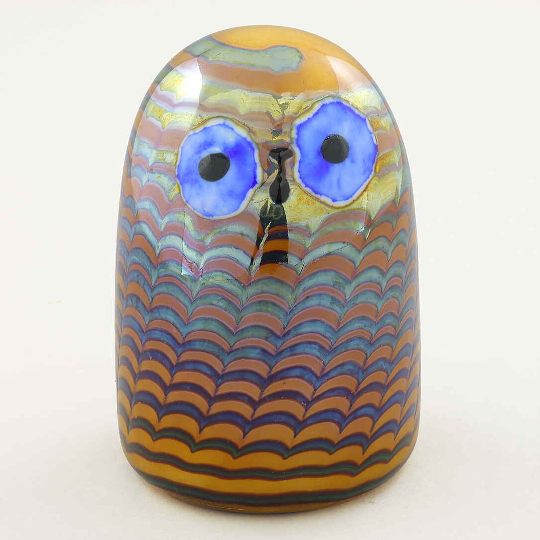 Oiva Toikka – Glass owls from Nuutajärvi and Iittala