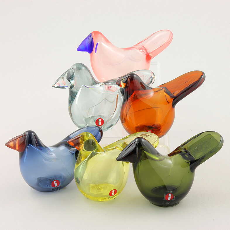 Oiva Toikka – Glass from Iittala and Nuutajärvi