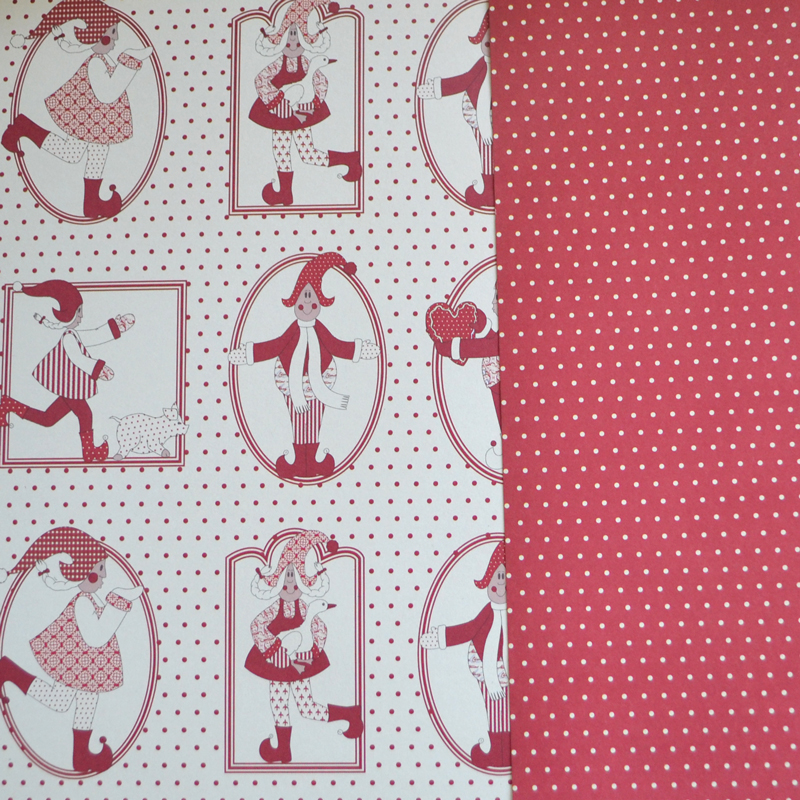 Designpapper - tomtenissar - Hemkänsla - inredning, färg & pyssel