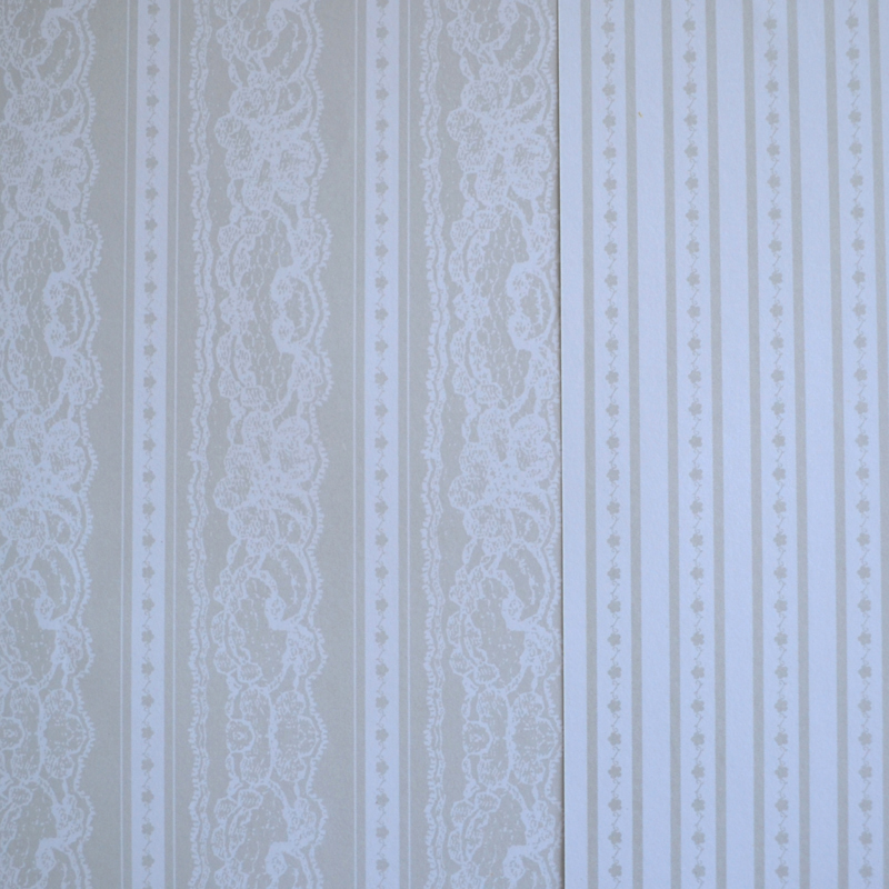 Designpapper - vit spets - Hemkänsla - inredning, färg & pyssel