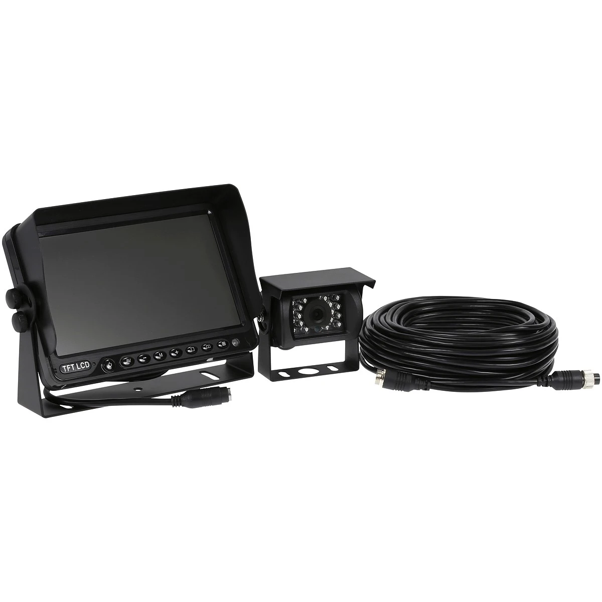 Backkamera set 12/24V 7 tums - jirvelius.com