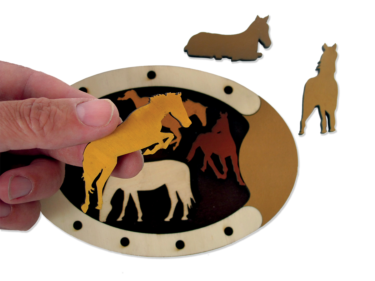 Wild Horses Puzzle - Röhsska museets webbutik