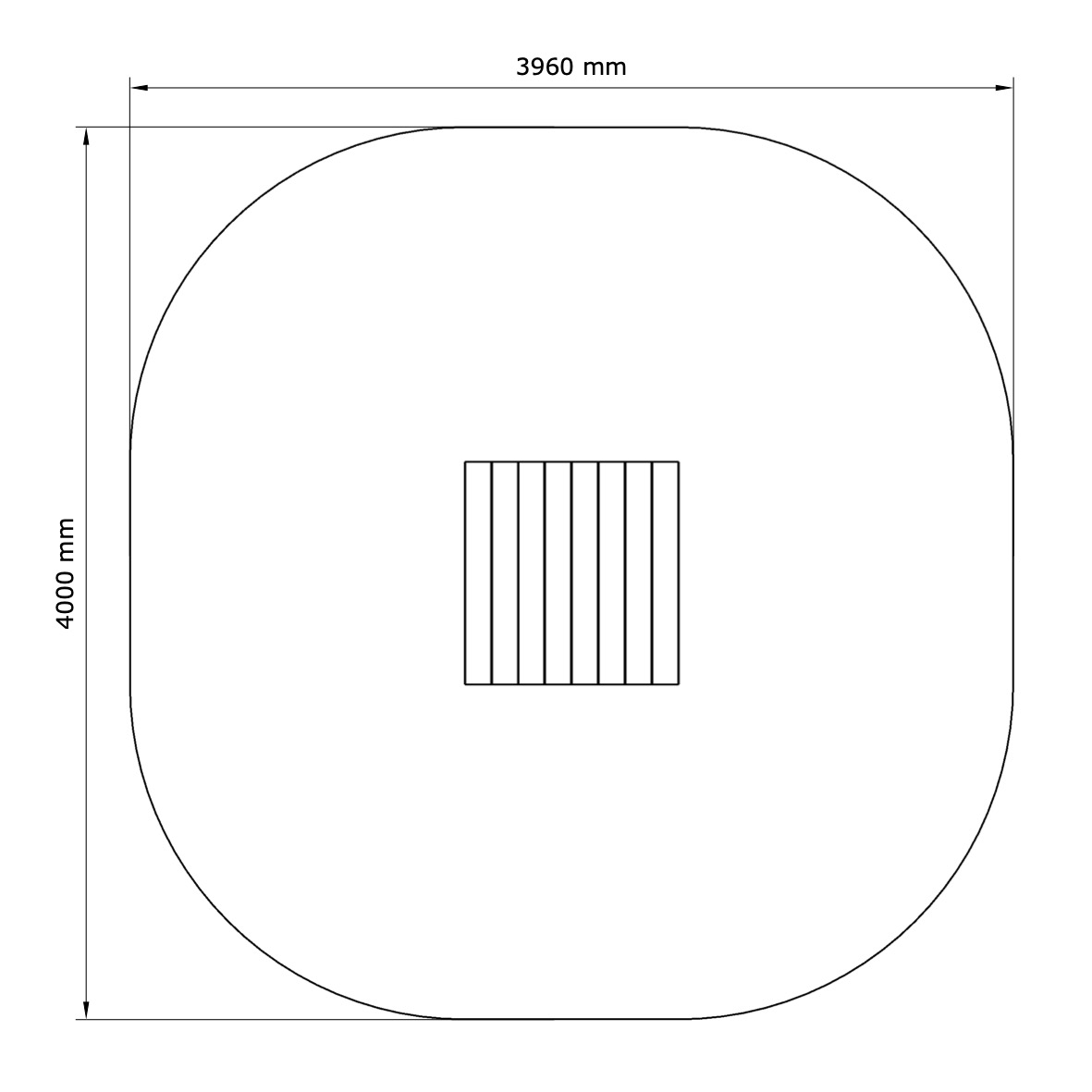 Platform 1x1 meter - Danske Naturlegepladser