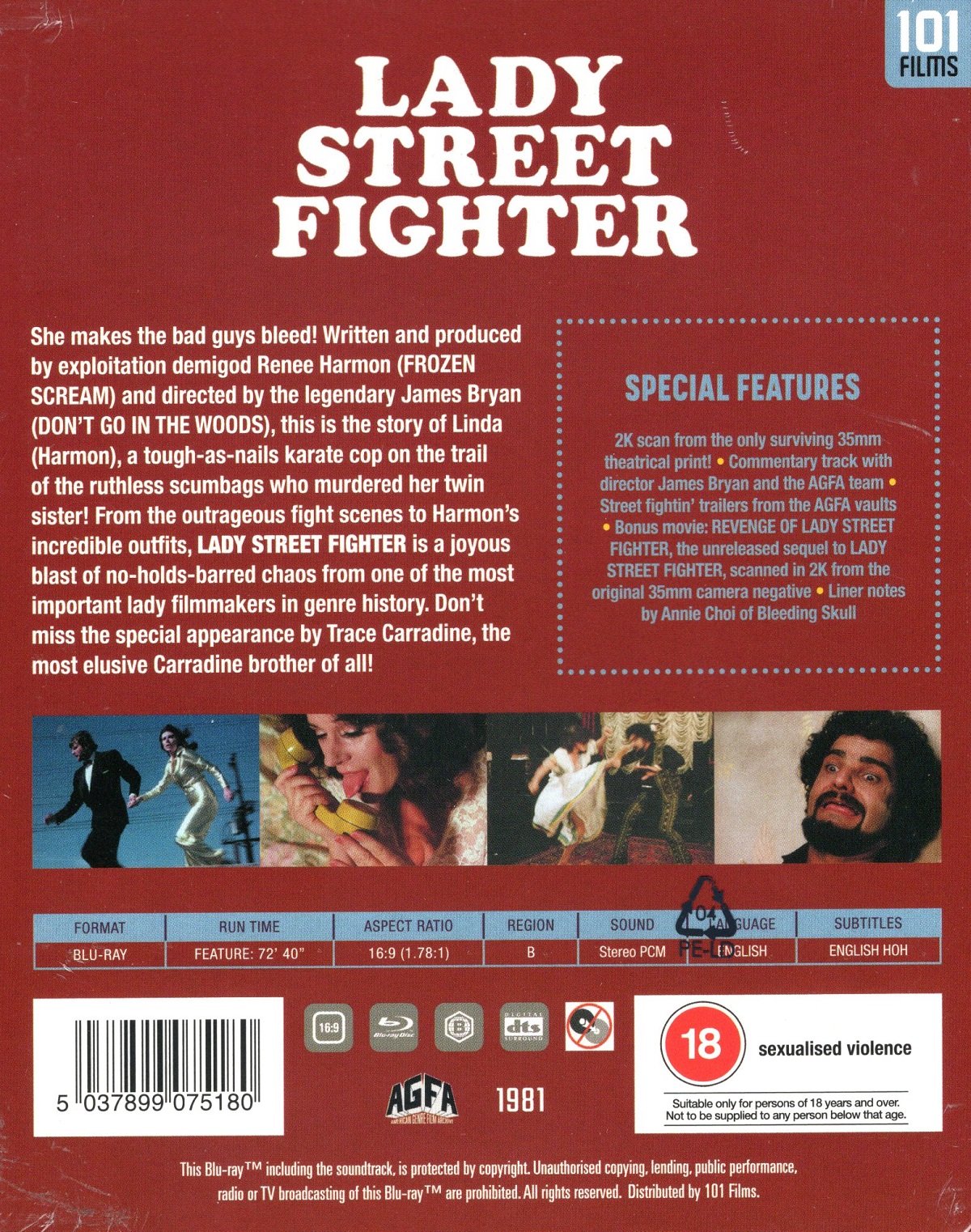 Lady Street Fighter (Limited Edition) (ej svensk text) (Blu-ray ...