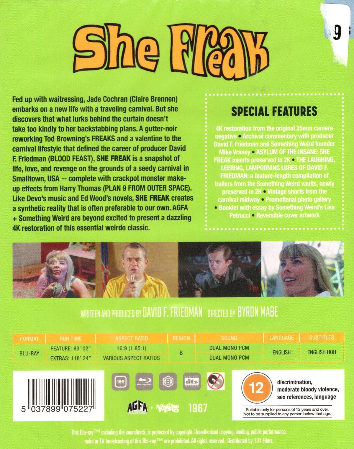 She Freak (Limited Edition) (ej svensk text) (Blu-ray) - Kvarnvideo.se