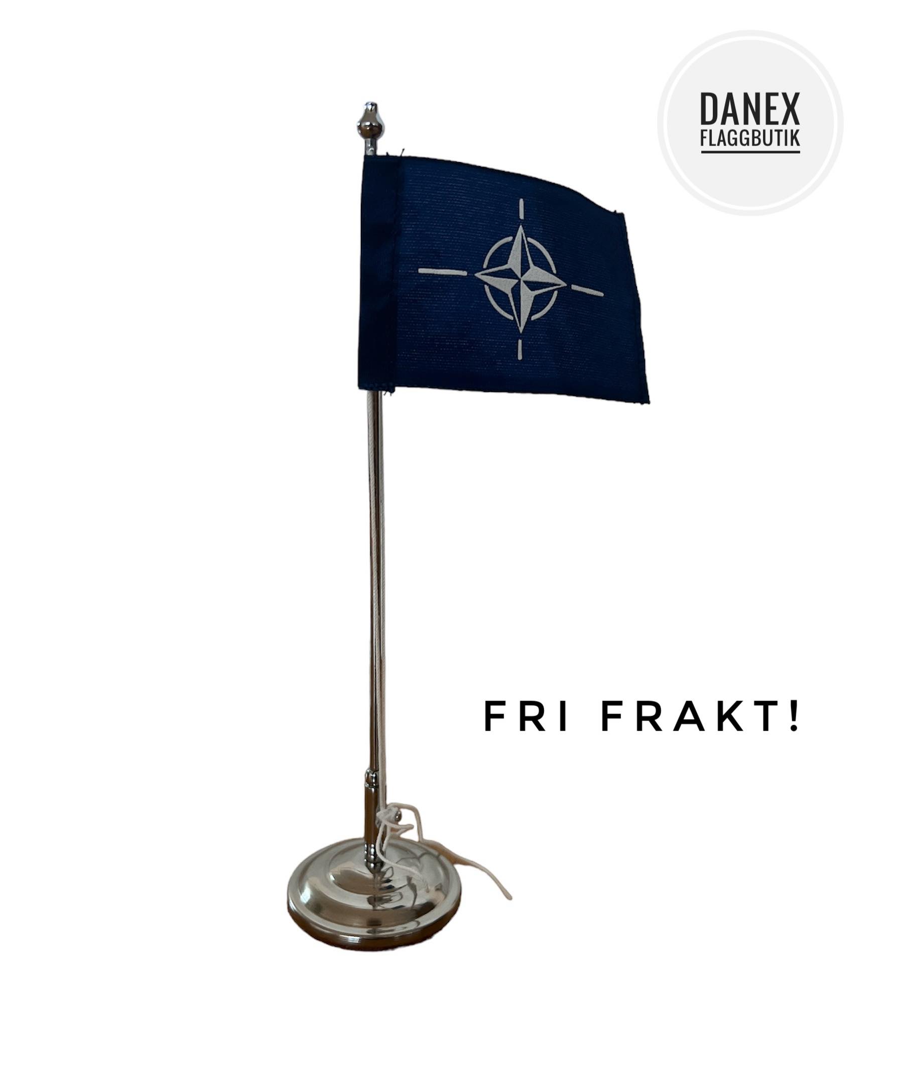 Mini NATO ink stång 20 cm - Danex Flaggbutik