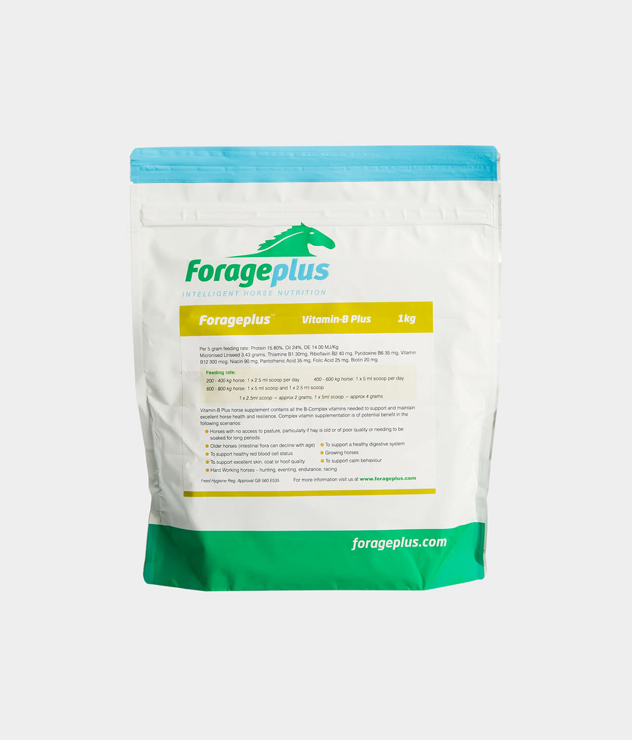 FORAGEPLUS VITAMIN B PLUS 1KG - Strömsbergsgård