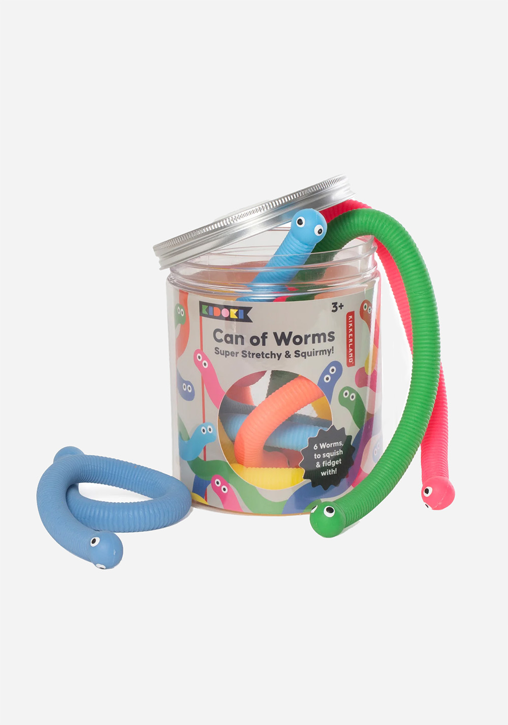 Burk med maskar, mixade färger - Moderna Museets Butik