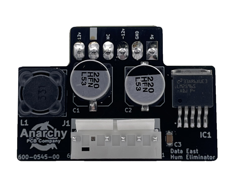 Hum Eliminator For Data East Pinball Machines - Free Play