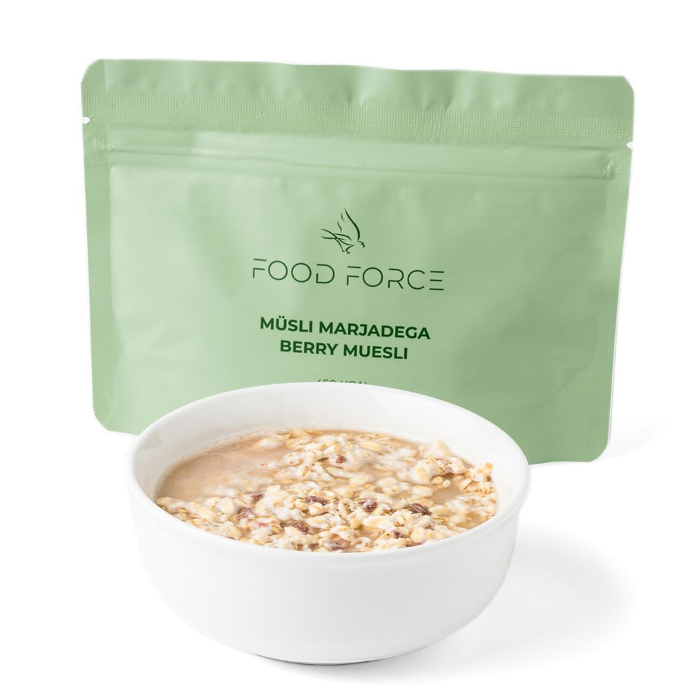 Food Force | Berry Muesli | Freeze-dried food | 100g - The General Prepper