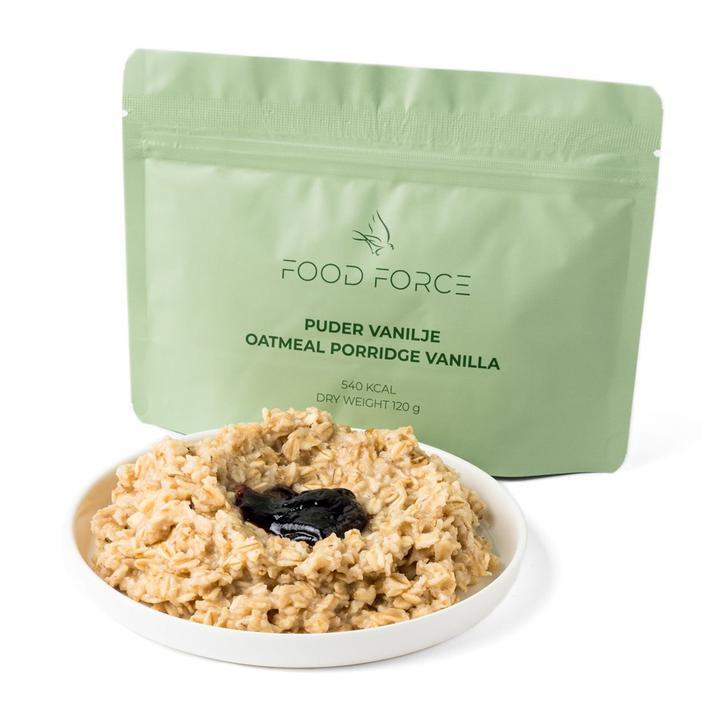 Food Force | Oatmeal Porridge Vanilla | Freeze-dried food | 140g - The ...