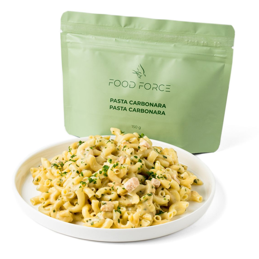 Food Force | Pasta Carbonara | Frysetørket mat | 150g - The General Prepper