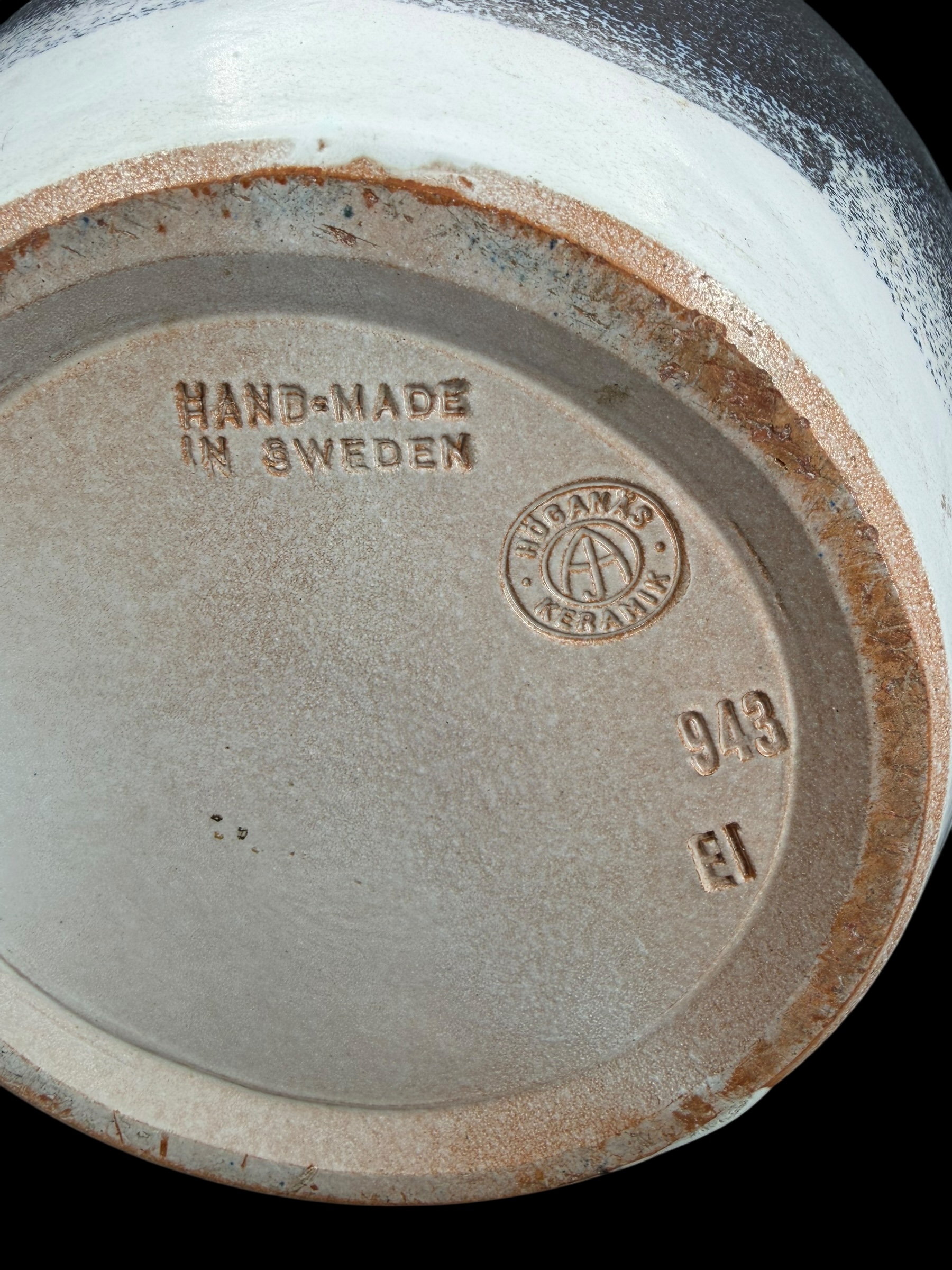 Höganäs, AJ ceramics, Mette Doller, Floor vase - Scandinavianretrodesign