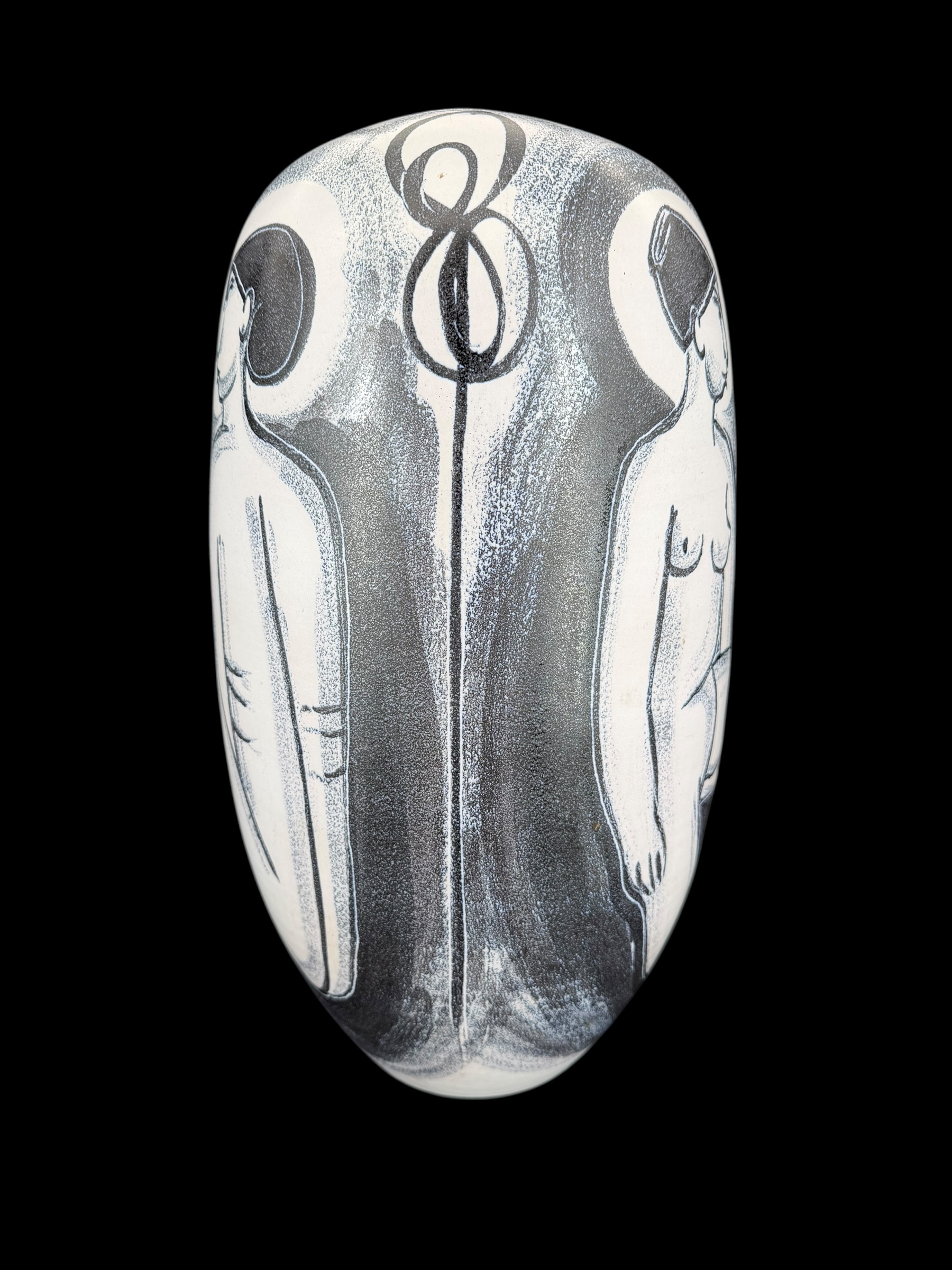 Höganäs, AJ ceramics, Mette Doller, Floor vase - Scandinavianretrodesign