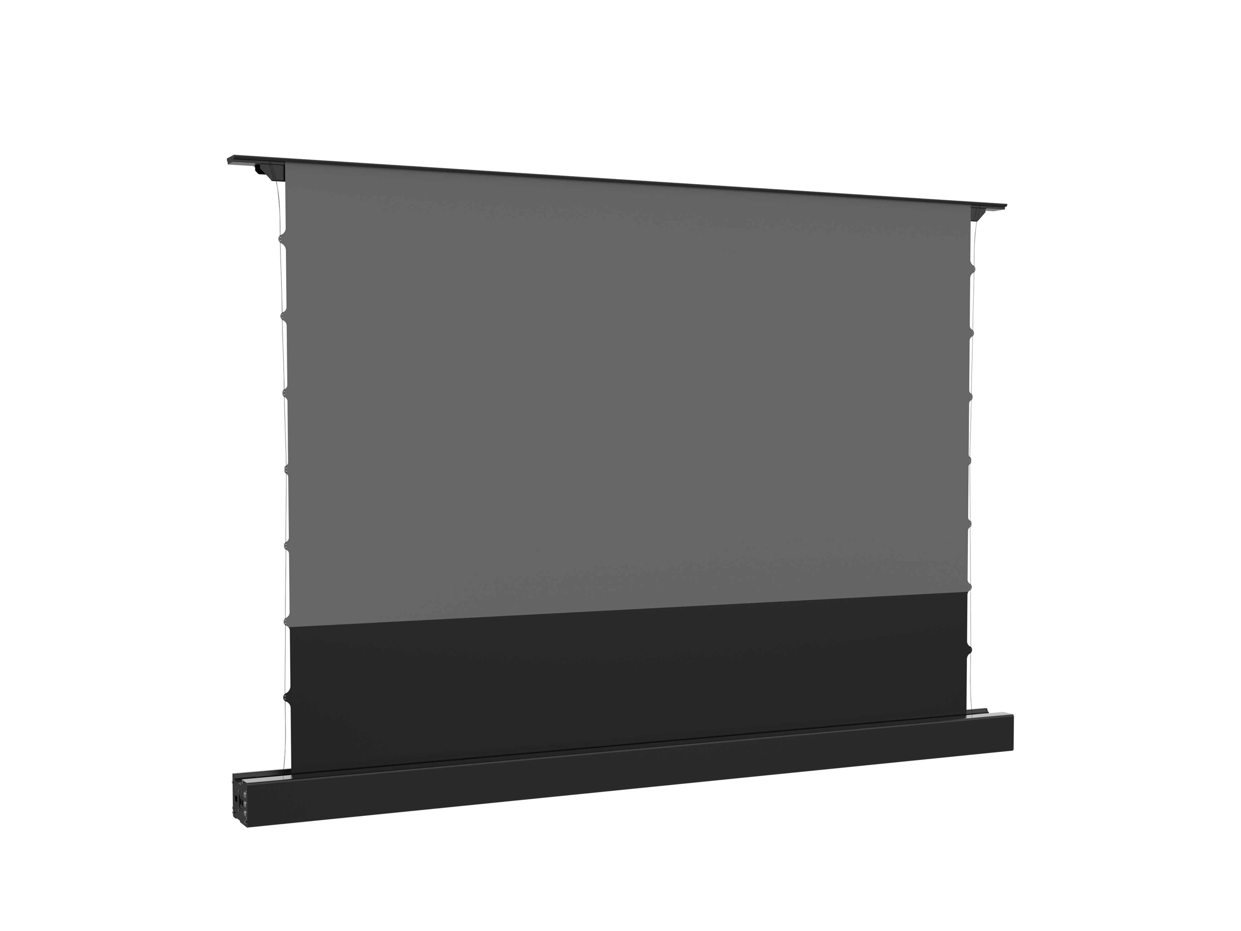 LS 16:9 Electric Floor Rising Screen 100” ALR UST RS232 - Multibrackets