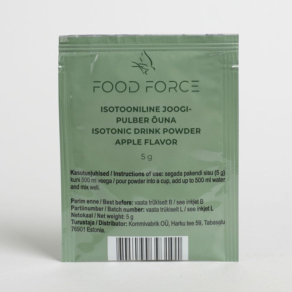 Food Force | Isotonic Drink Powder Apple | 5g - The General Prepper