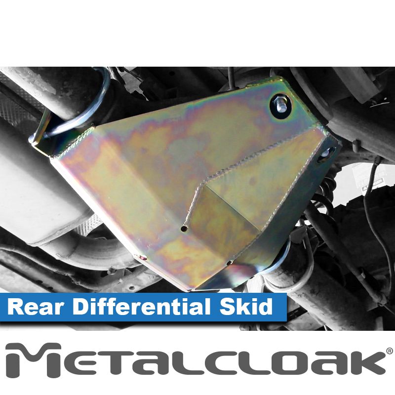Metalcloak - Rear Dana 44 Differential Skid Plate - Jeep JK/JKU ...