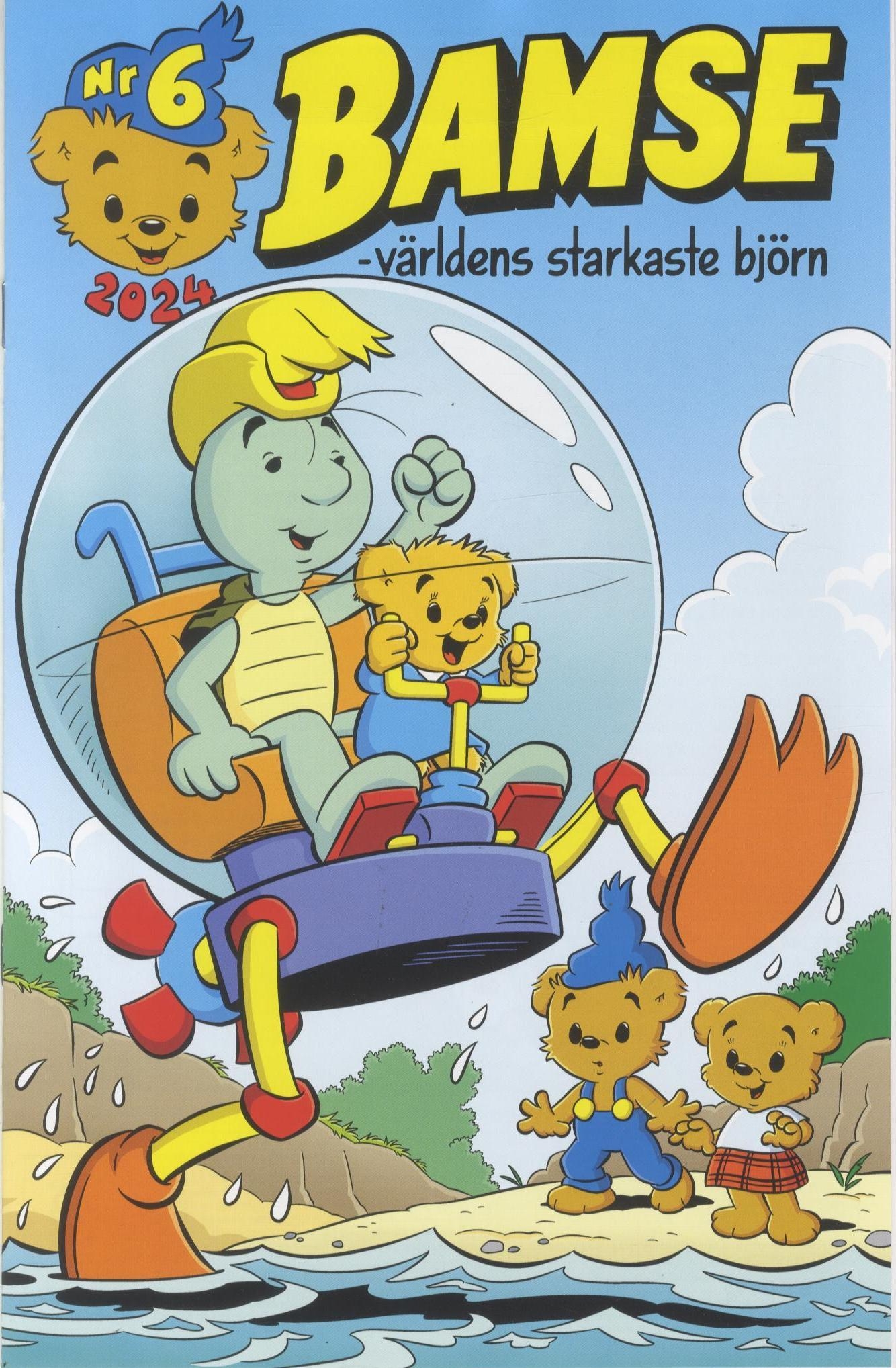Bamse nr 6 2024, Vem får bestämma? - Seriekällaren