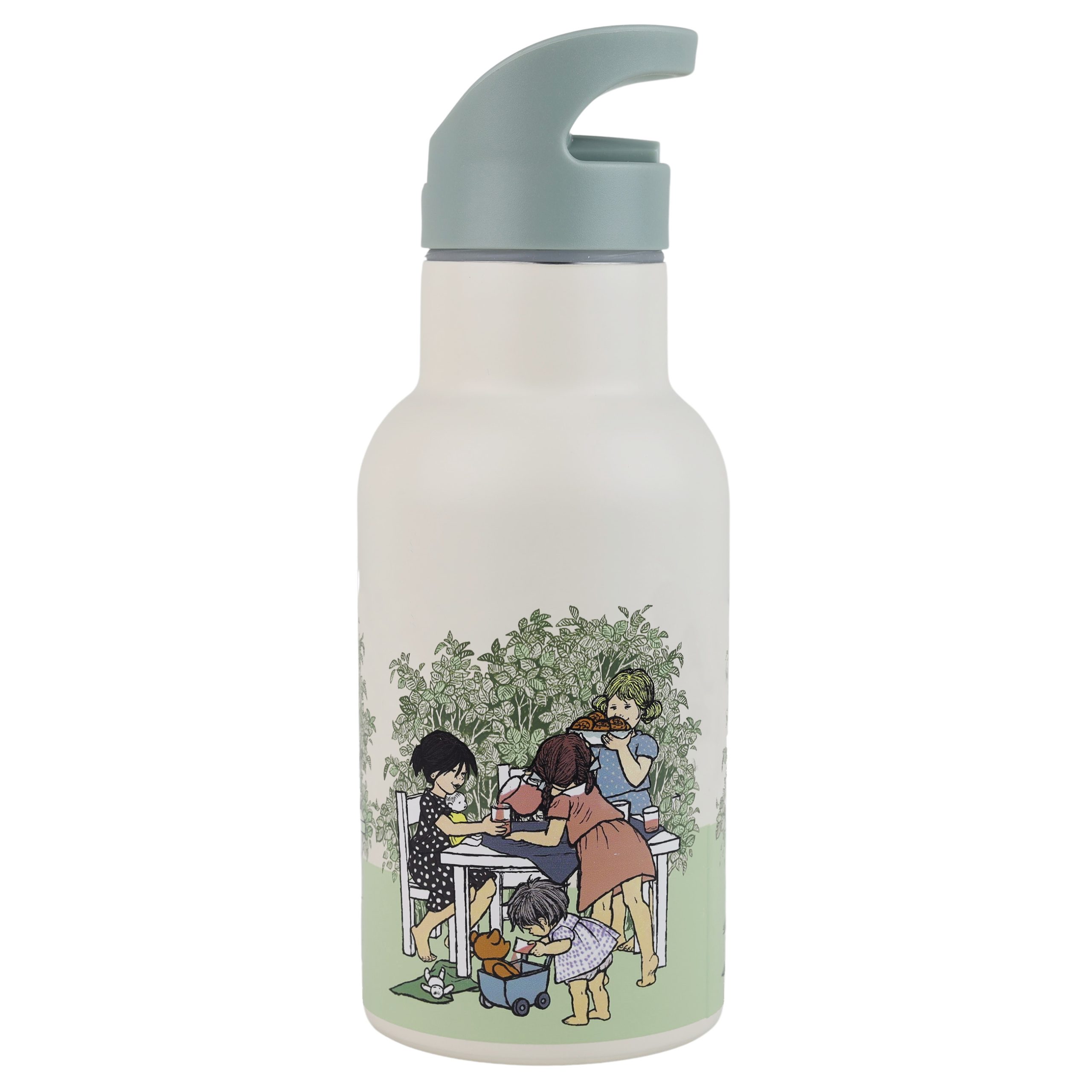 Vattenflaska för barn dekorerad med Barnen i Bullerbyn