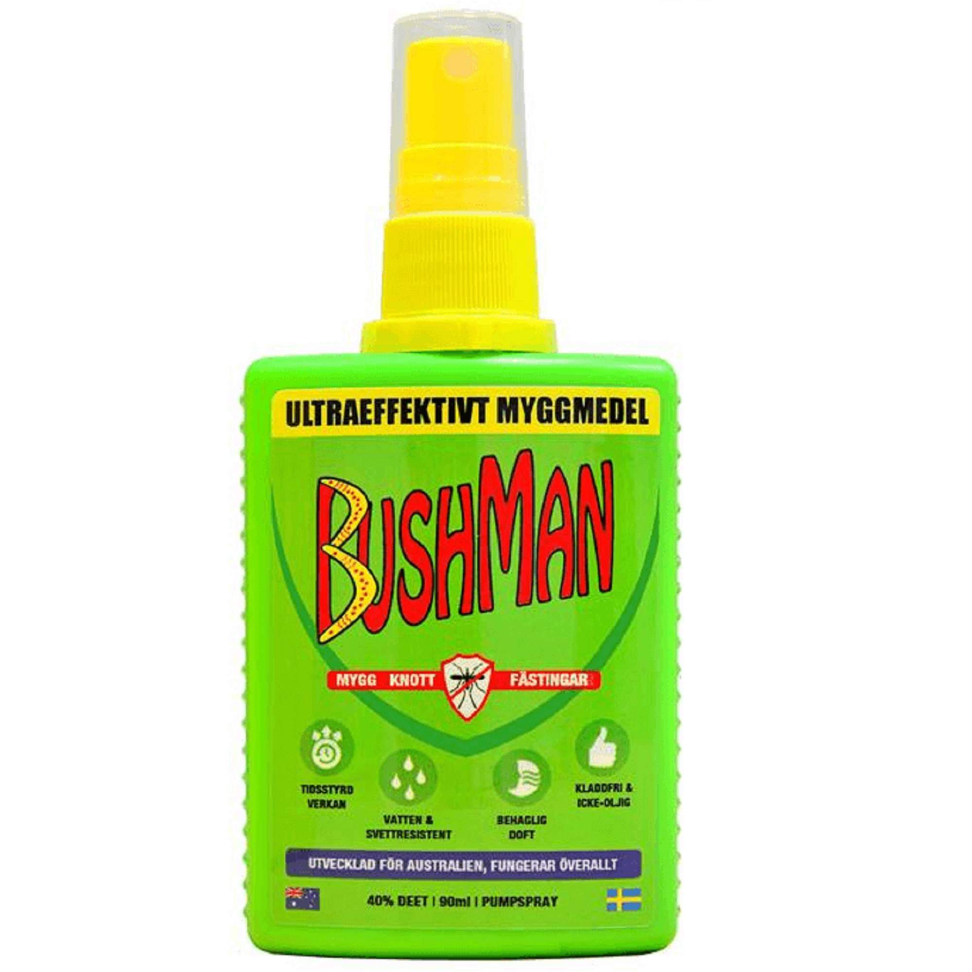 Bushman Spray 90 ml - Backpackinglight.dk