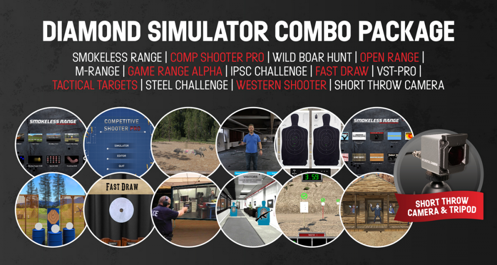 Diamond Smokeless Range® Simulator Combo