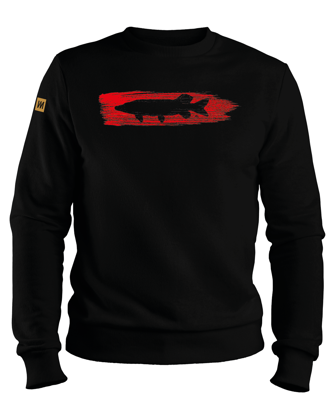 Pike in paint Sweatshirt - VILDMARKEN® Brand Store