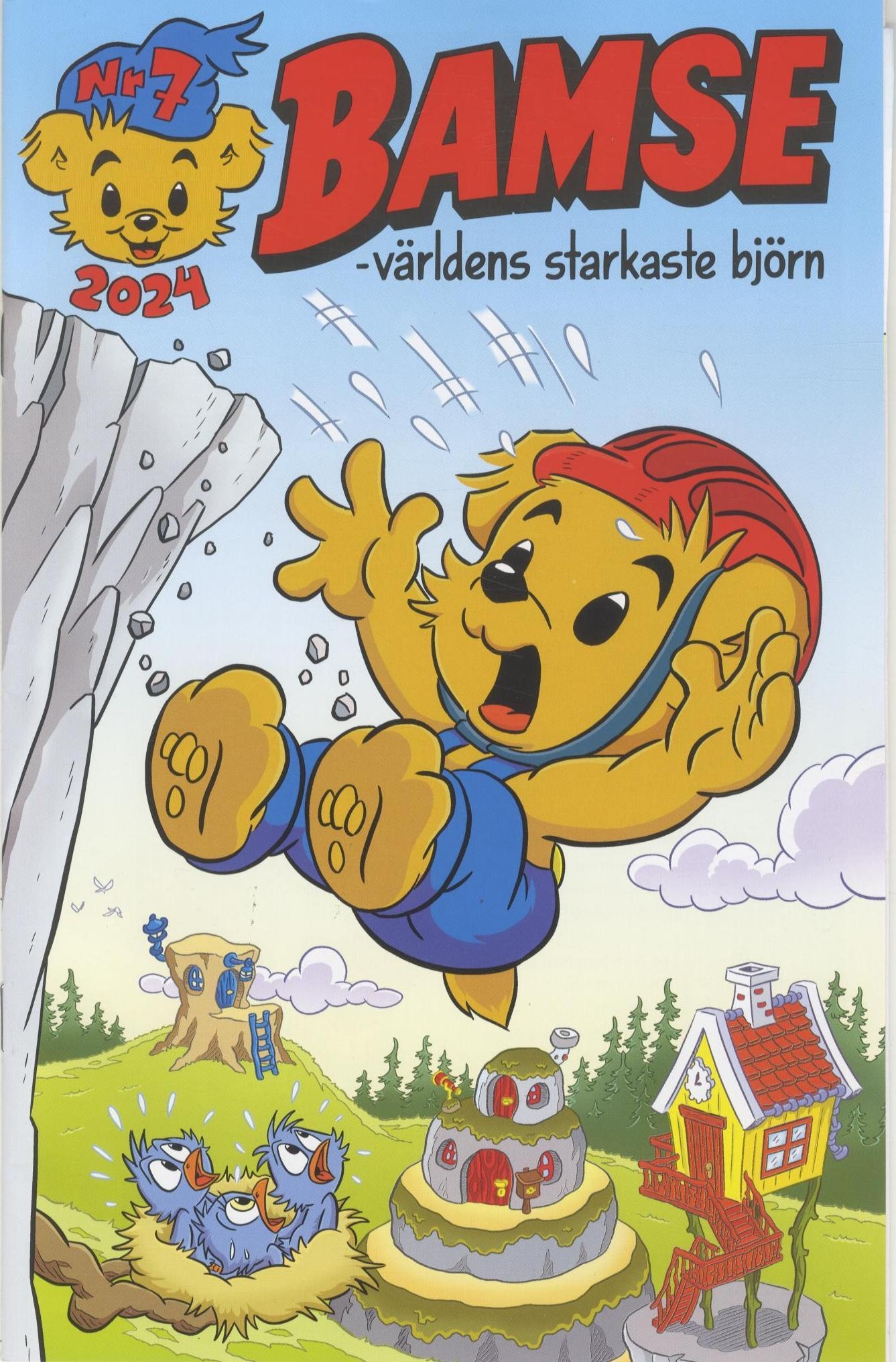 Bamse nr 7 2024, En lugn dag på landet - Seriekällaren