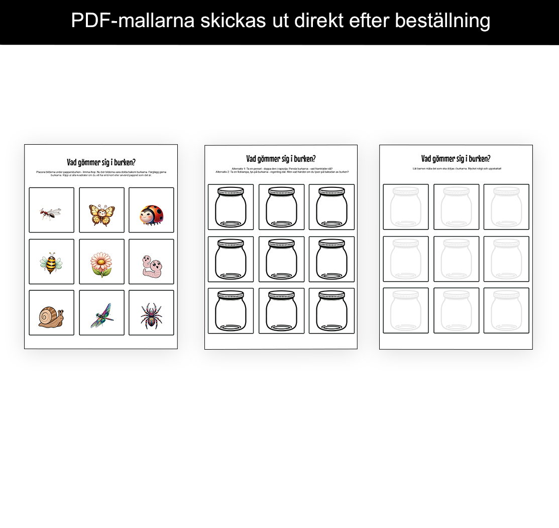 Pyssel - Lys fram insekterna - Miniventor