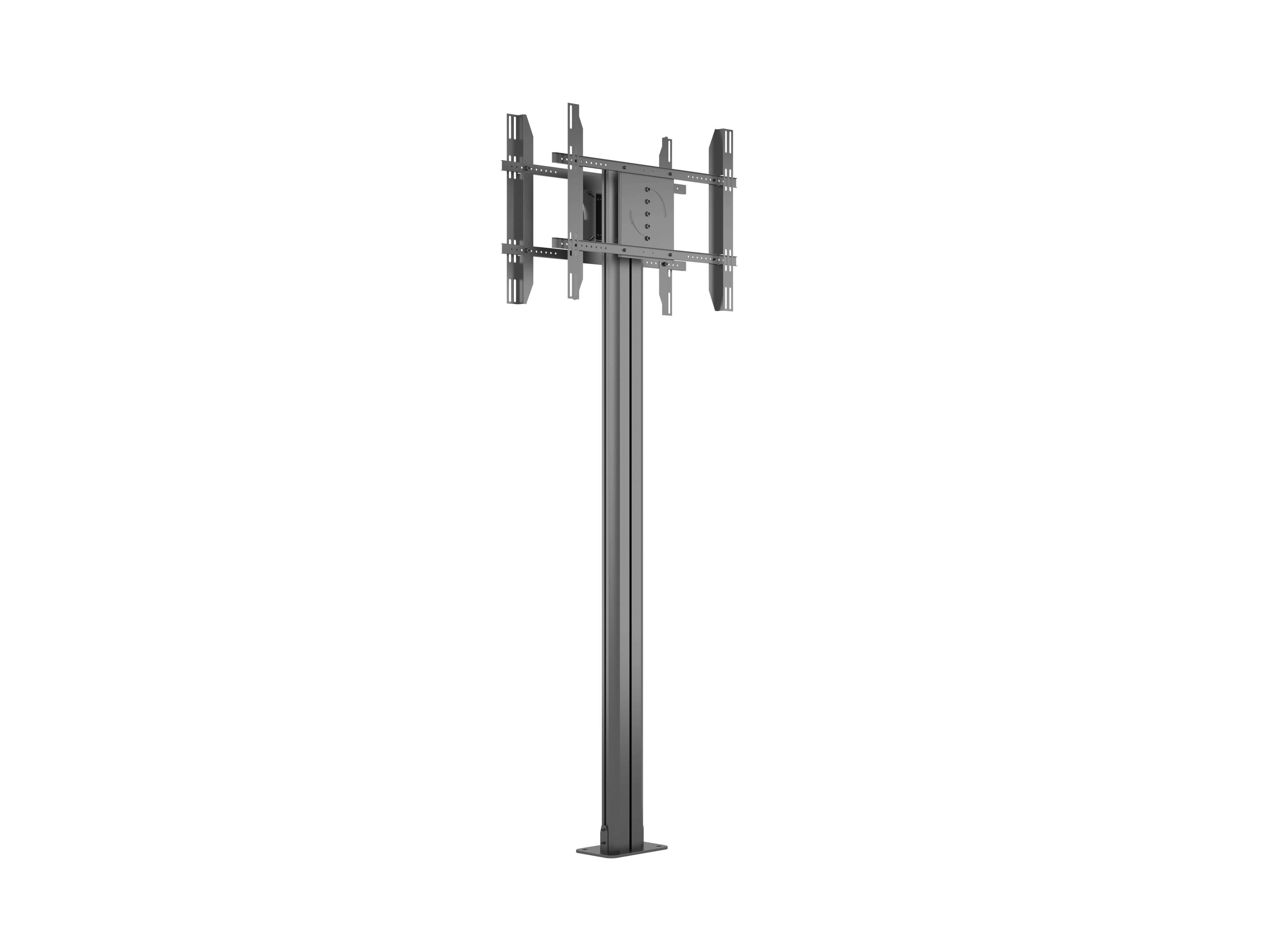 M Public Display Stand 210 HD B2B Black w. Floormount - Multibrackets