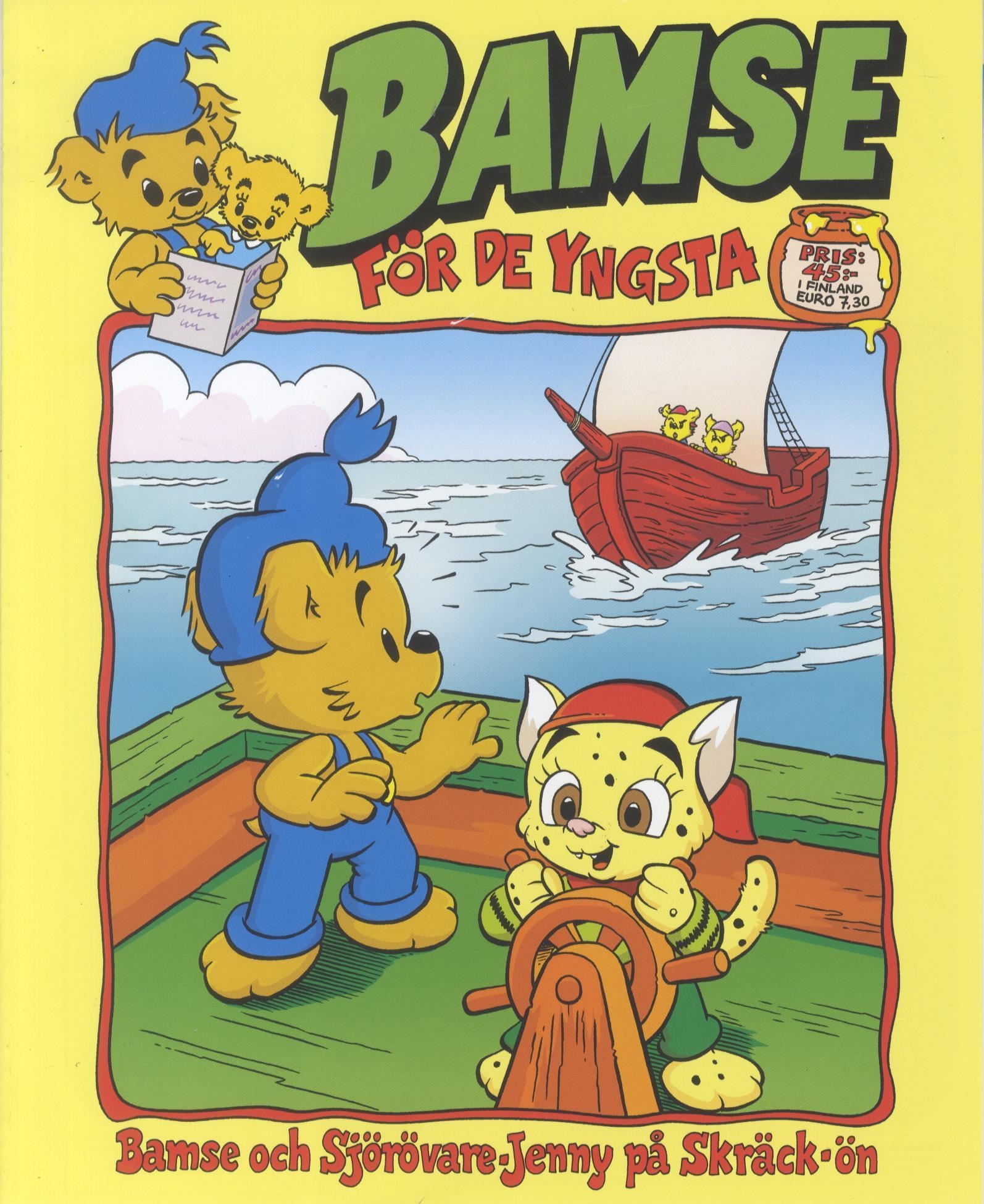 Bamse för de yngsta nr 5 2024, Bamse och Sjörövar-Jenny på Skräck-ön - Seriekällaren