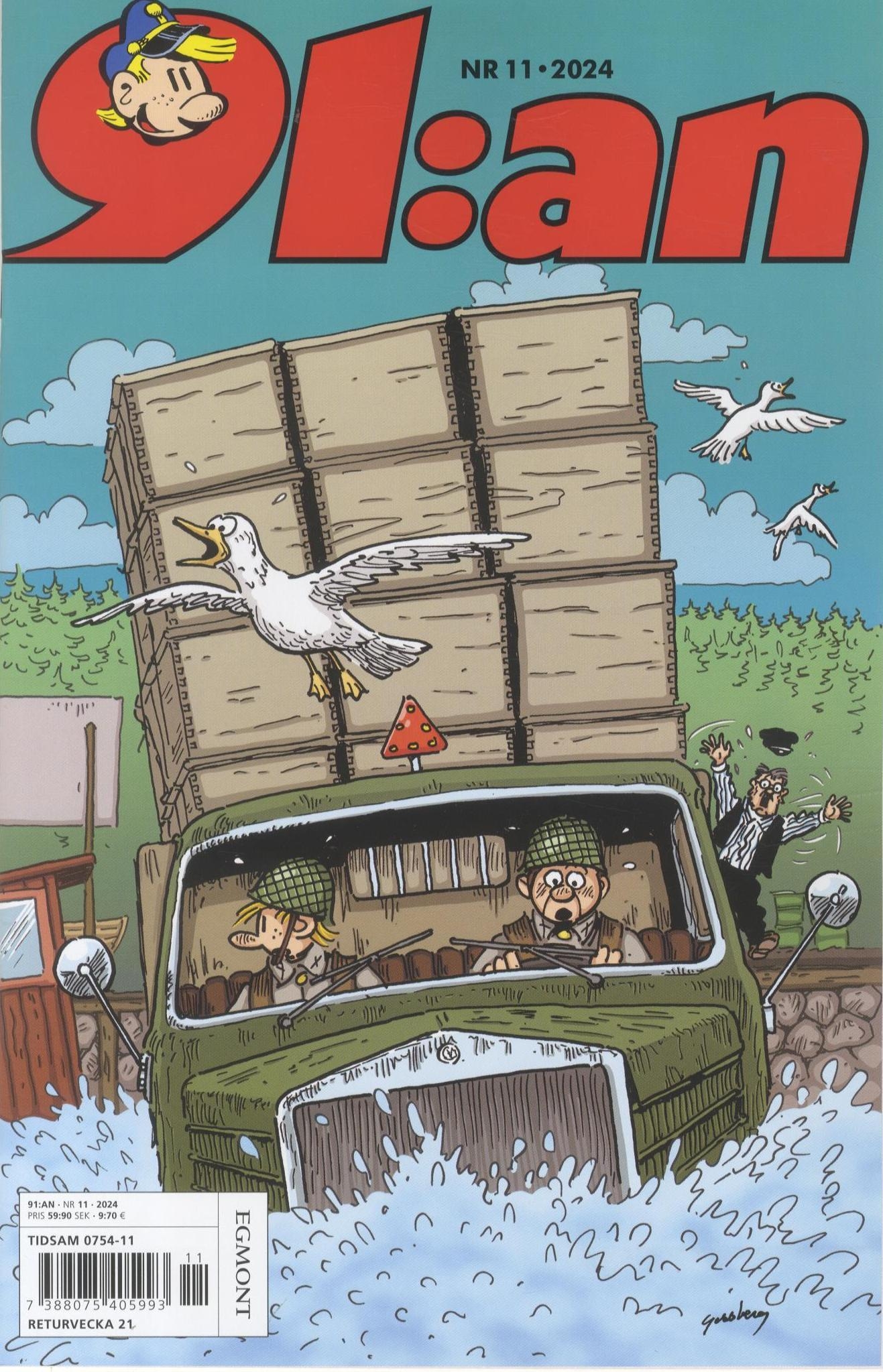 91:an 2024 nr 11, En rofylld historia - Seriekällaren