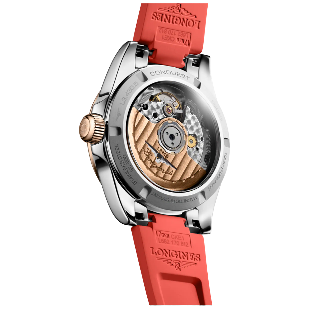 Longines Conquest silver 34 - Erikson Urhandel