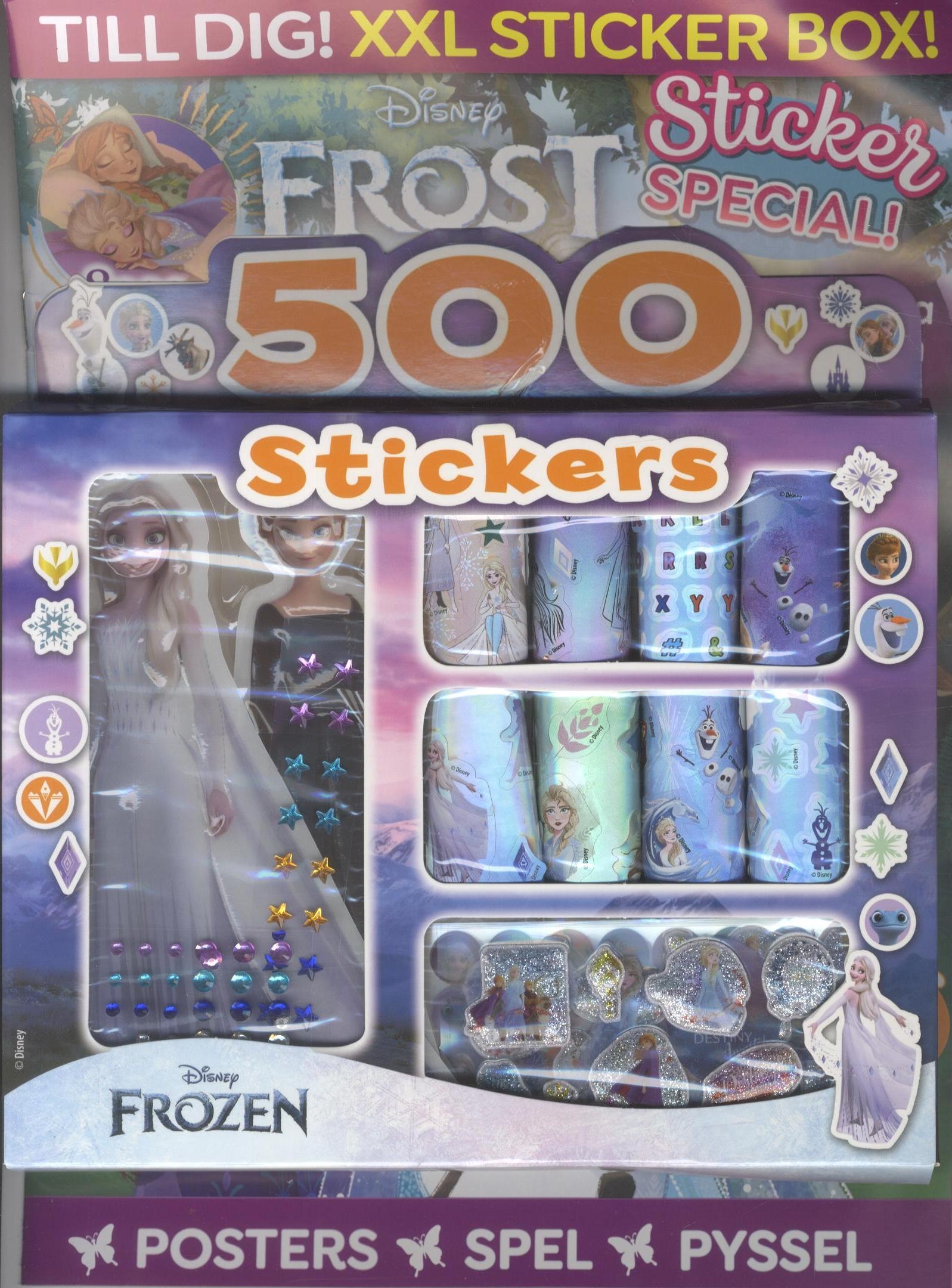 Disney Special nr 3 2024, Frost med Stickers special: XXL stickers box ...