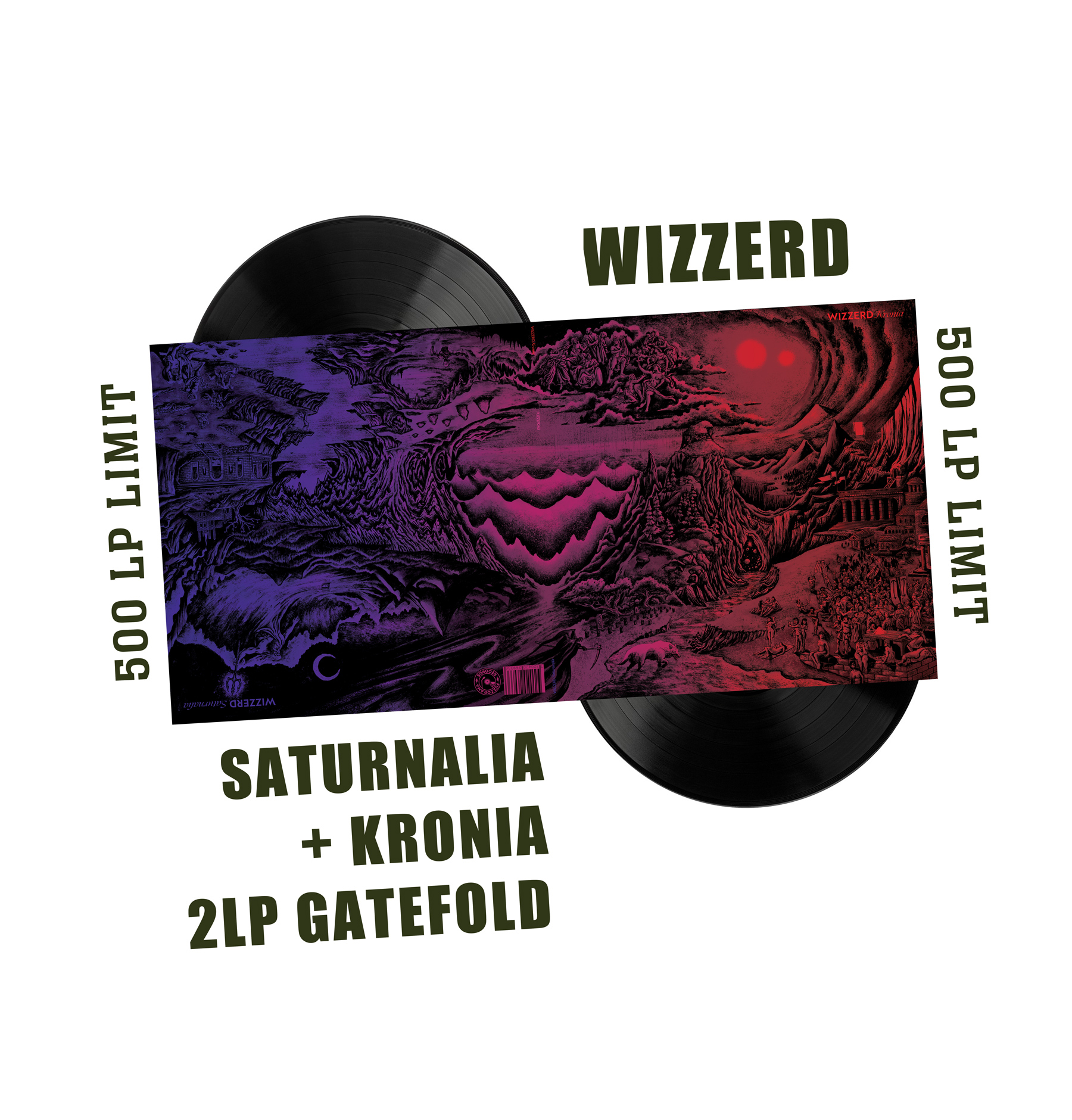 WIZZERD - Solstice: Kronia/Saturnalia - LP GATEFOLD - Fuzzoramastore ...