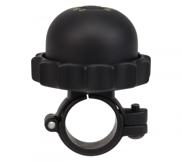 Crane E-ne Revolver Bike Bell All Black - UrbanBikeWear.com