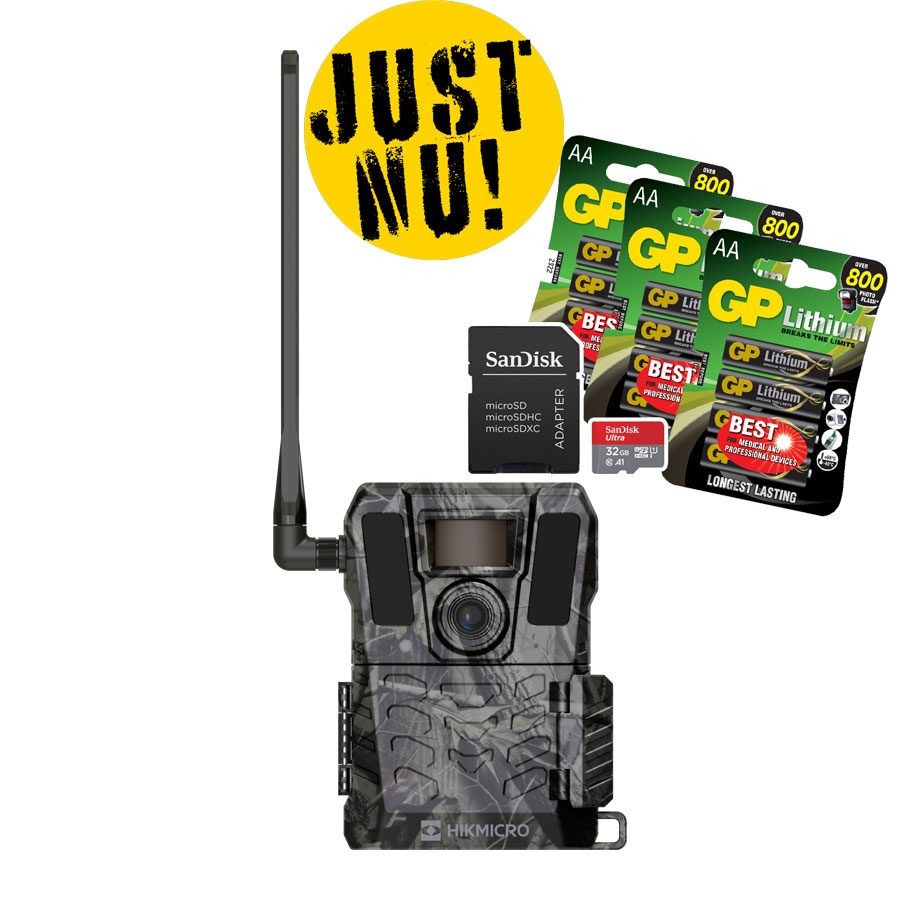 HIKMICRO Trailcamera M15 Superpaket! - Bearplayshop.se